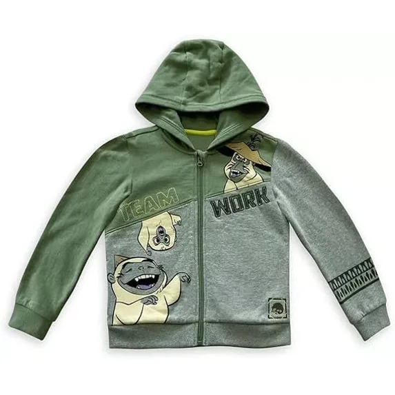 Disney Ongis Zip-Up Hoodie for Boys – Raya and The Last Dragon, Size 3 ...