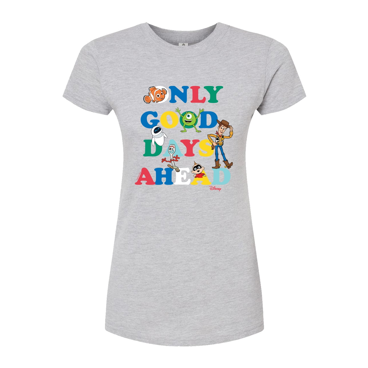 Disney - Only Good Days Ahead - Juniors Fitted Graphic T-Shirt ...
