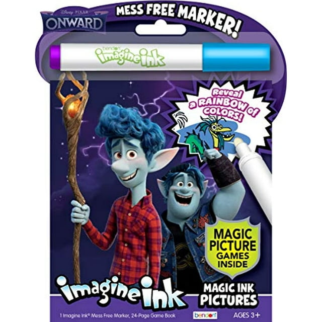 Disney Onward 24-Page Imagine Ink With Mess Free Marker 46652 Bendon ...