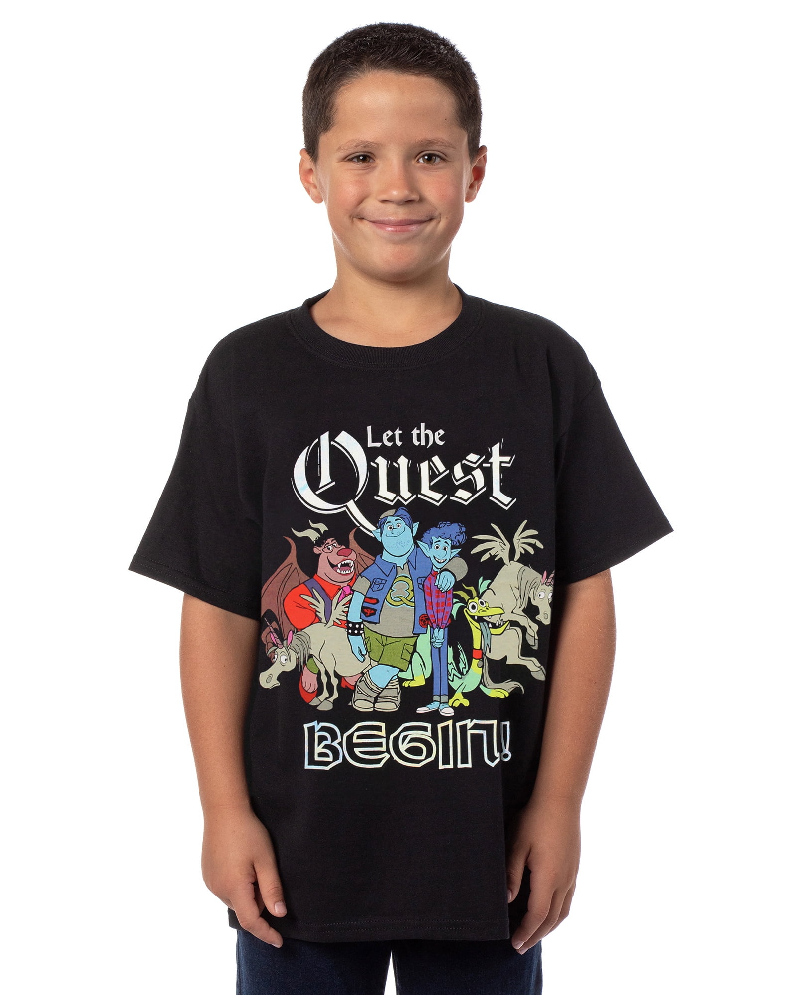 Disney Onward Boy's Ian and Barley Let The Quest Begin T-Shirt ...
