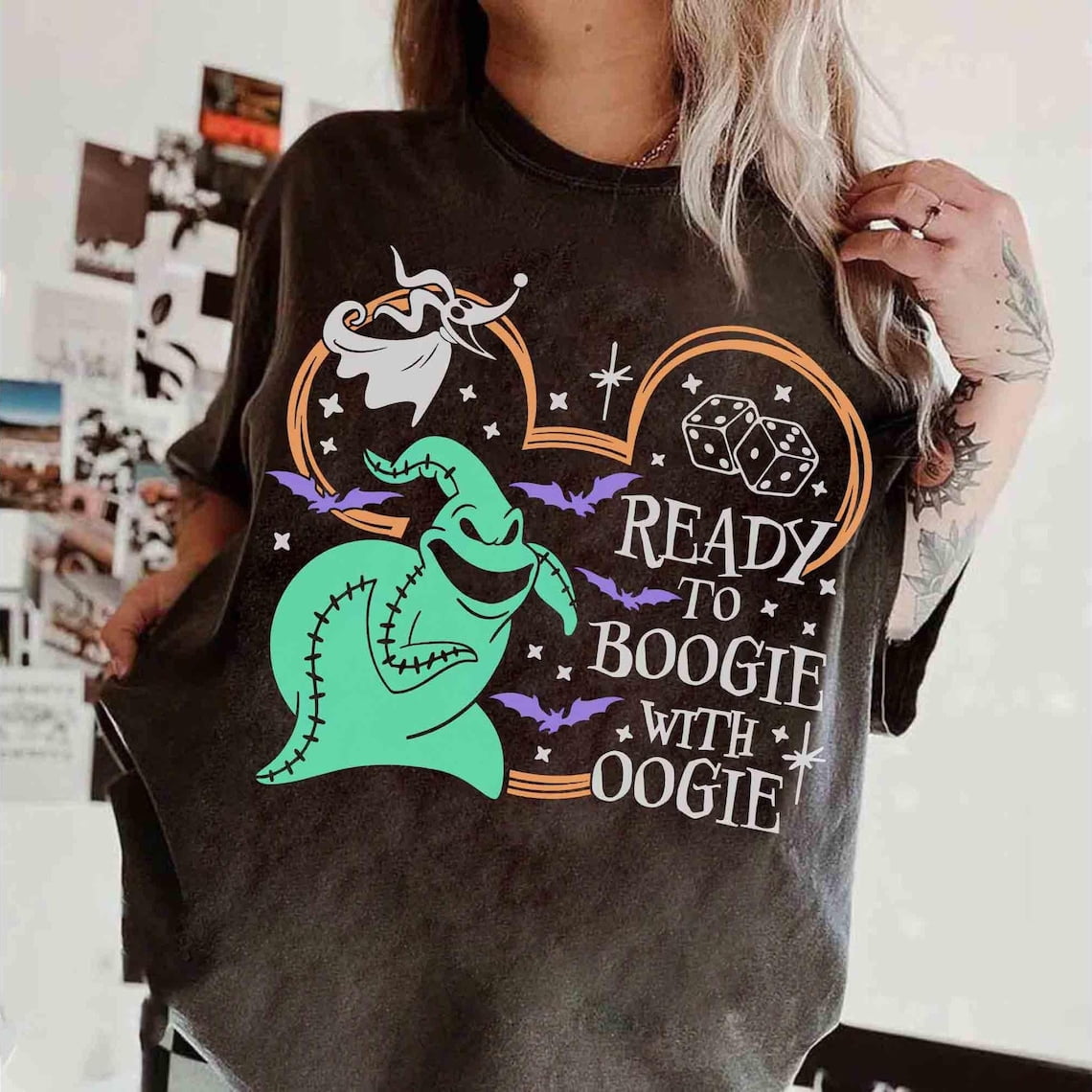 Disney Oogie Boogie Bash 2025 Ready to Boogie with Oogie Shirt ...