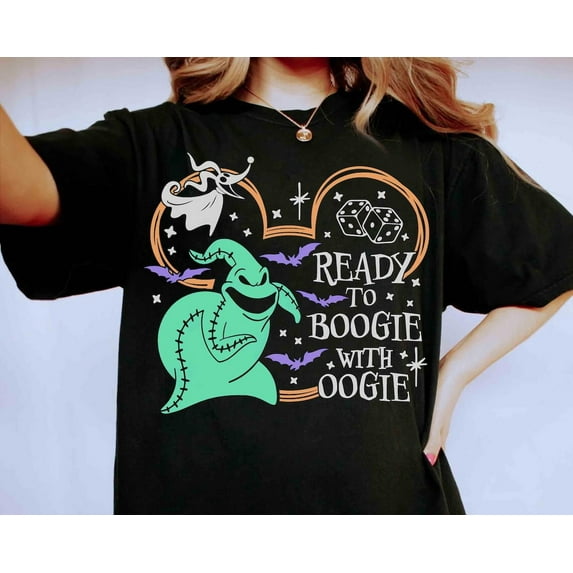 Disney Oogie Boogie Bash 2025 Ready to Boogie with Oogie Shirt ...