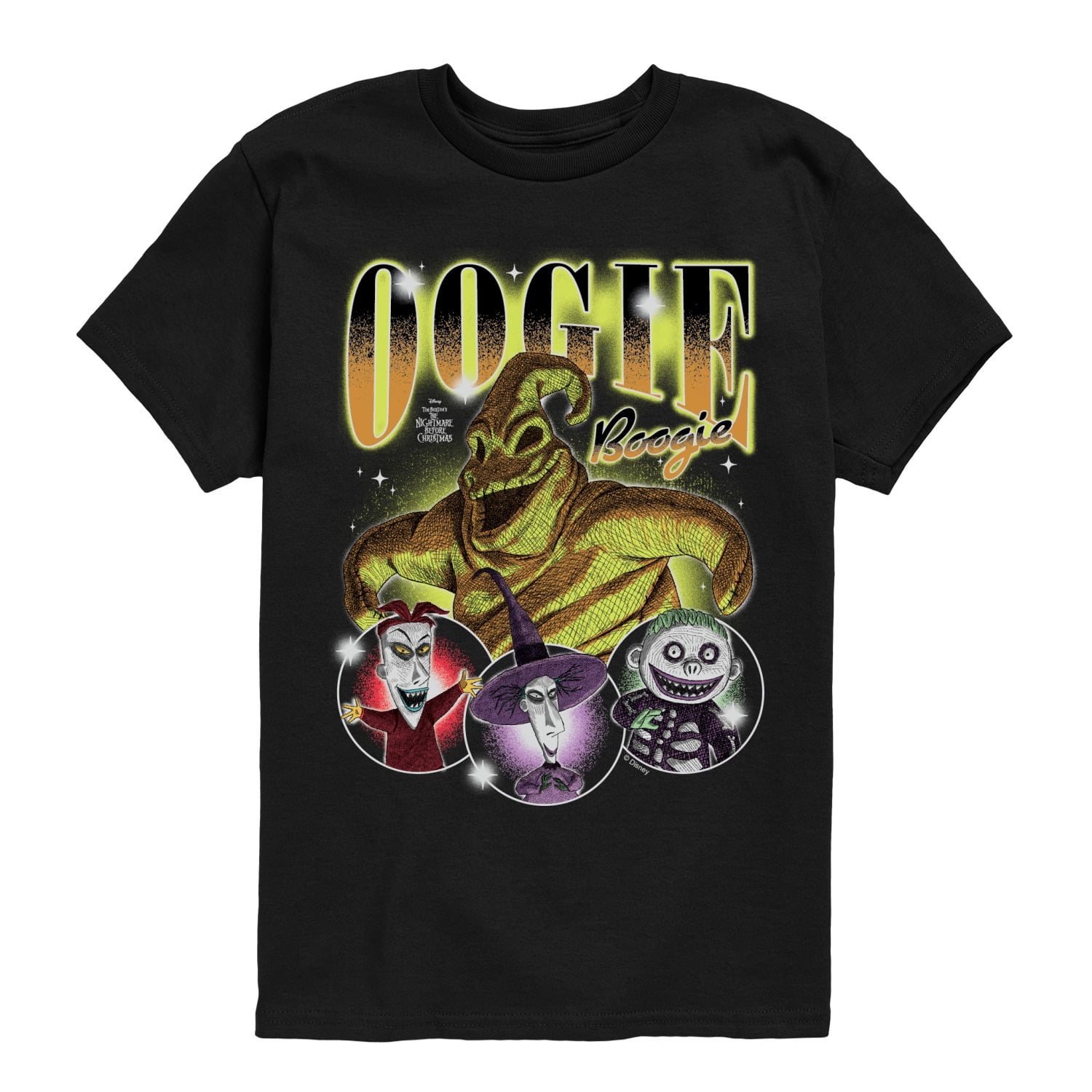 Disney - Oogie Boogie - Youth Boys Short Sleeve Graphic T-Shirt ...