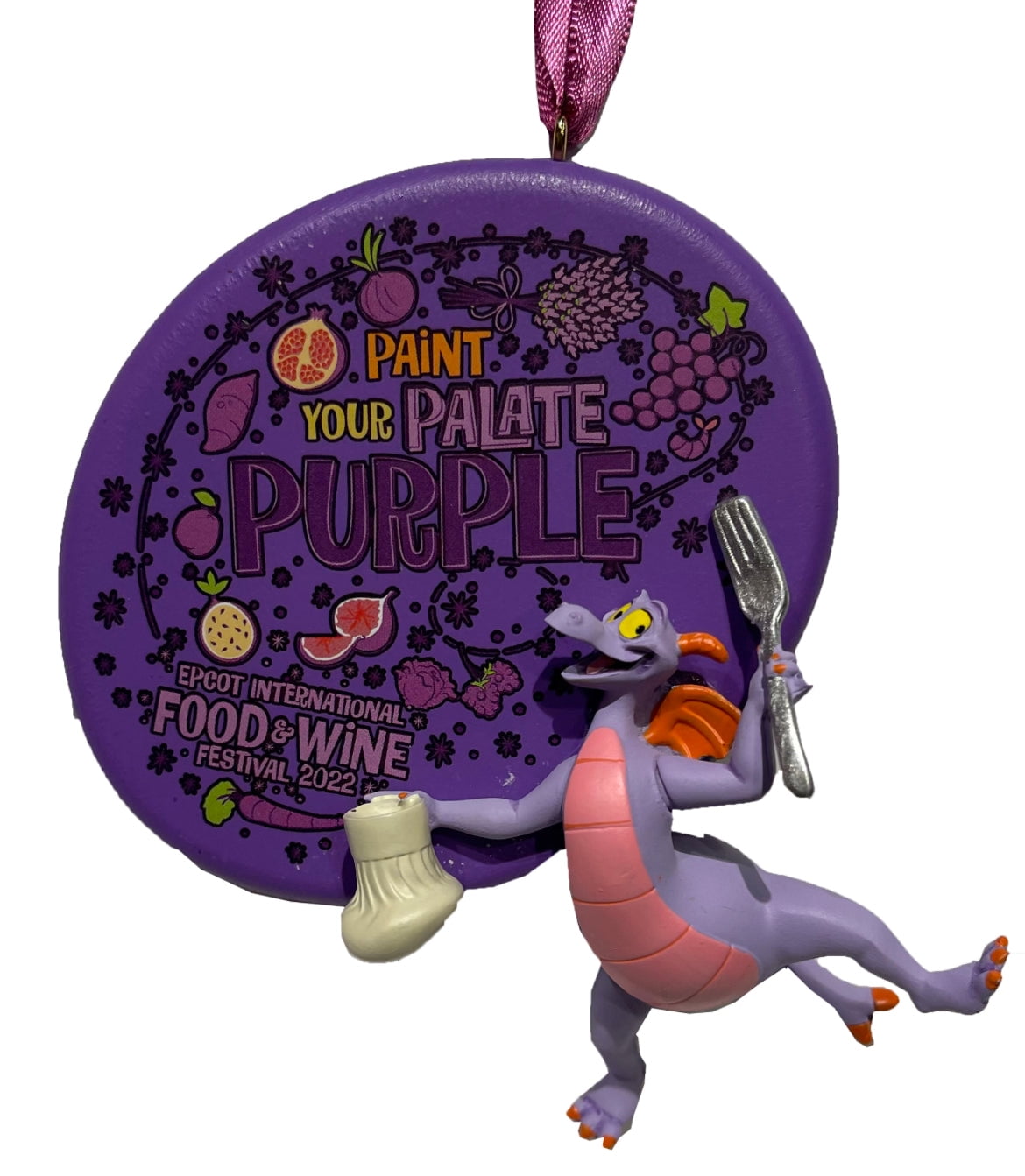 Disney 2022 Epcot Food And Wine Festival Ornament - Hand Painted Resin ...