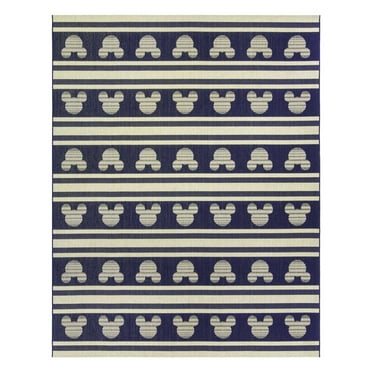 Mickey Mouse Outdoor Rug Argyle Red Grain - Walmart.com