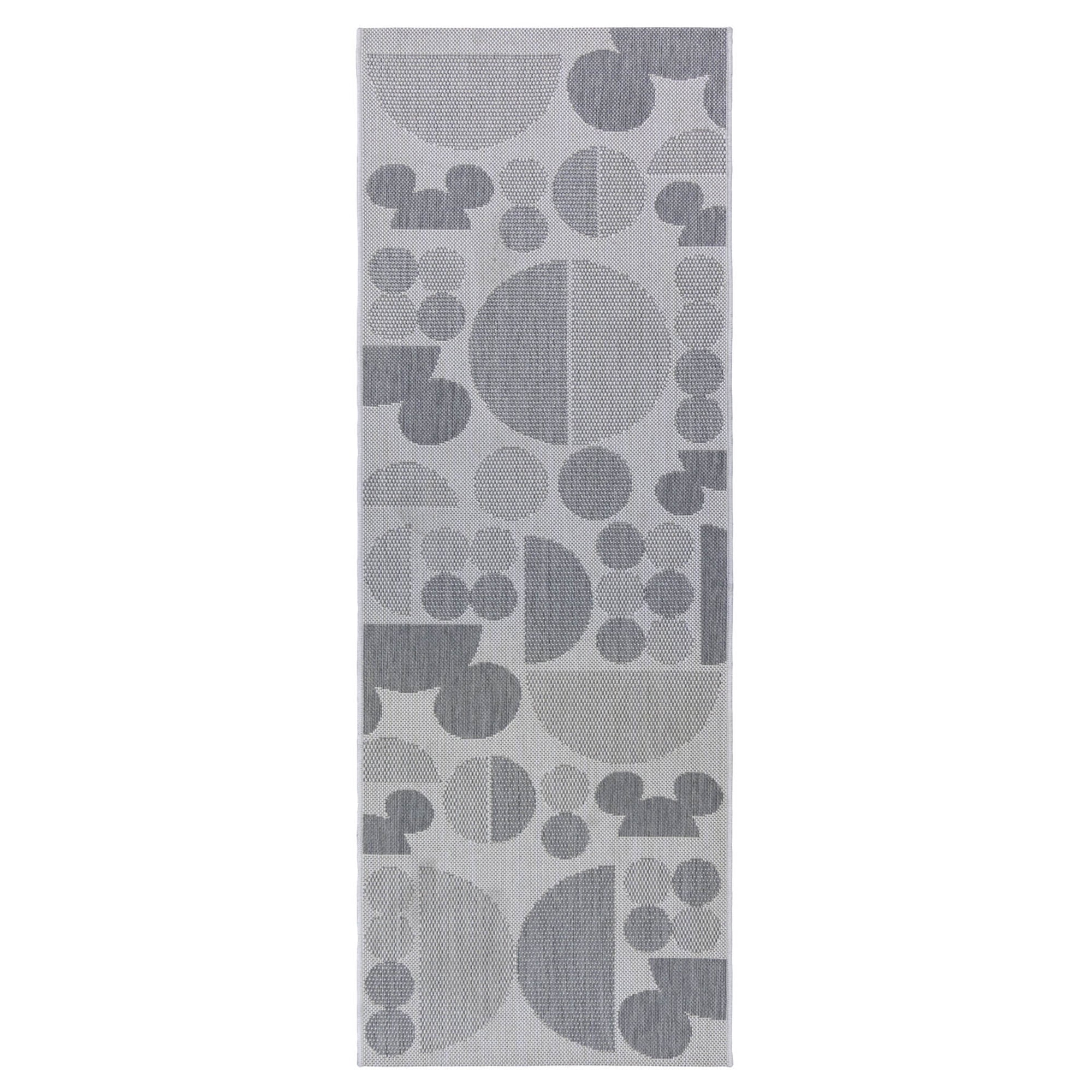 Disney Outdoor Mickey Mouse Spheres Modern Geometric Gray Area Rug, 2x6 ...
