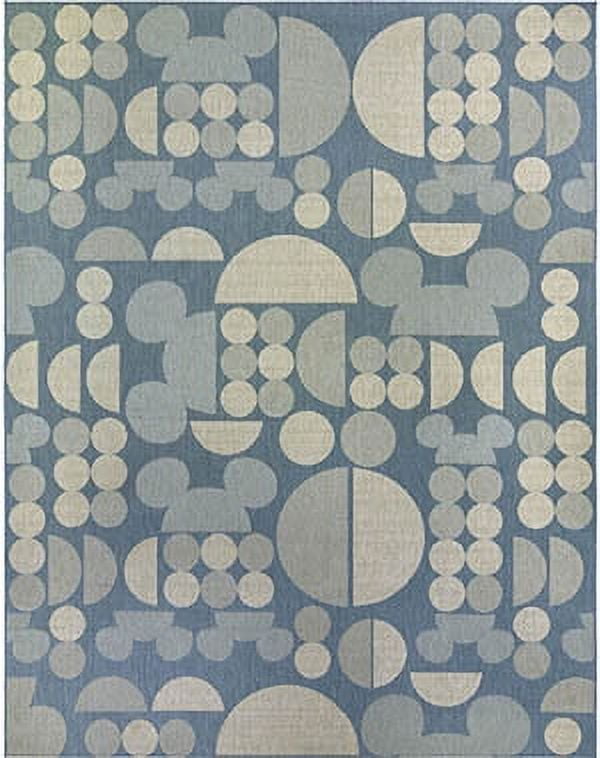 Disney Outdoor Mickey Mouse Spheres Modern Geometric Oasis Area Rug ...