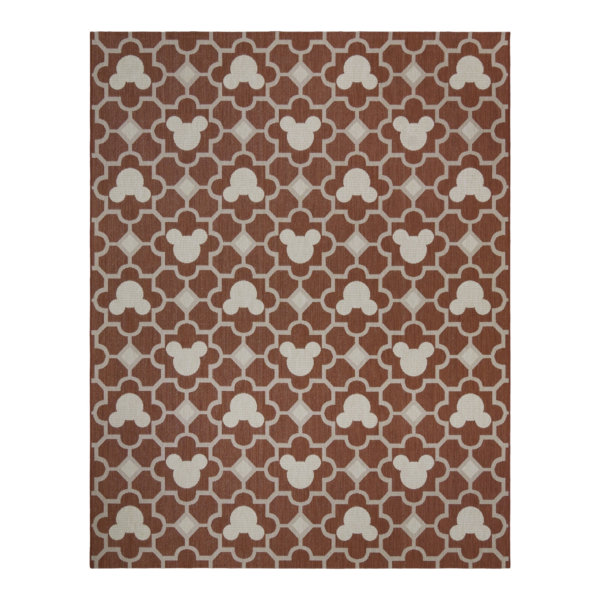 Disney Outdoor Mickey Trellis Modern/ Contemporary Geometric Red Area ...