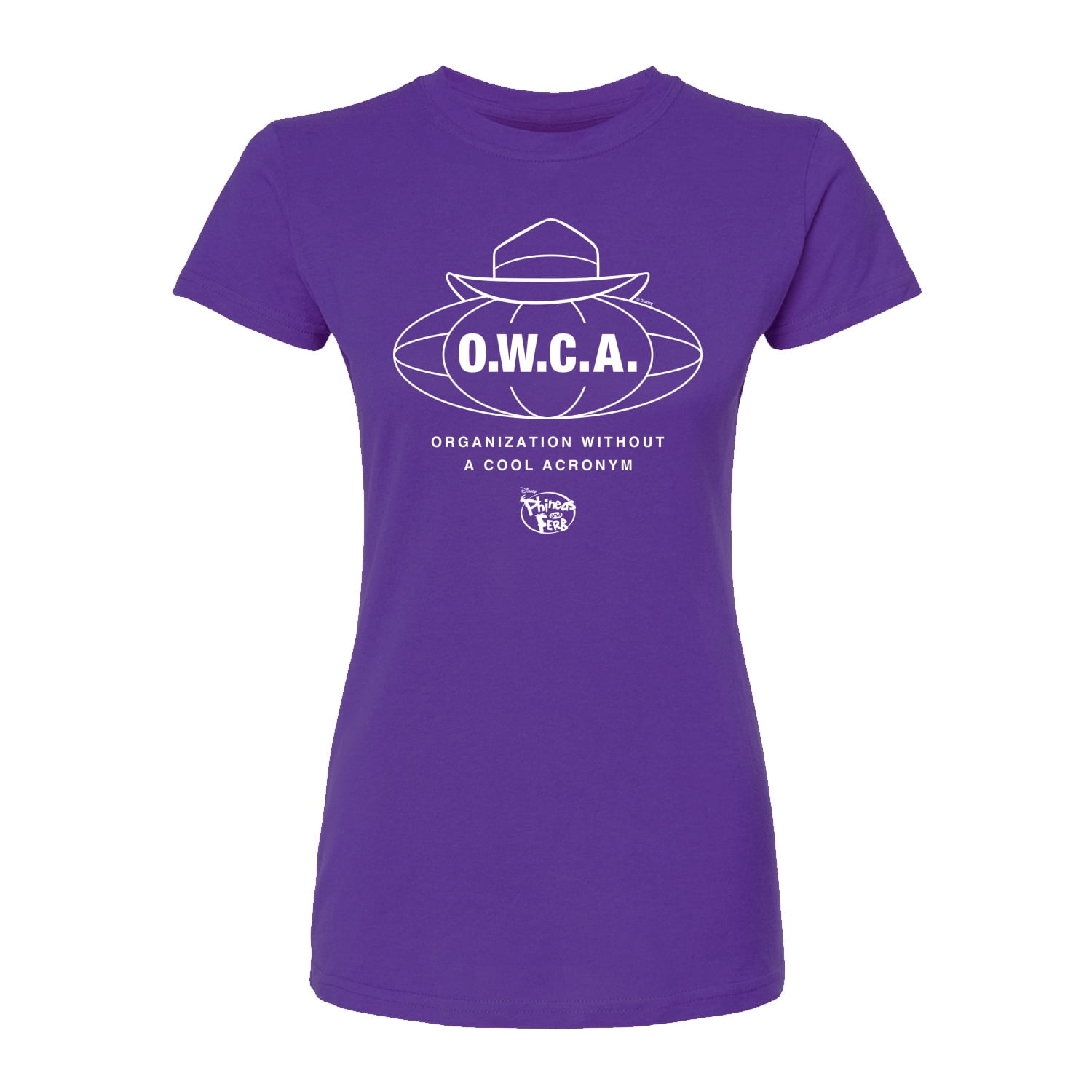Disney - Owca - Juniors Fitted Short Sleeve Graohic T-Shirt - Walmart.com