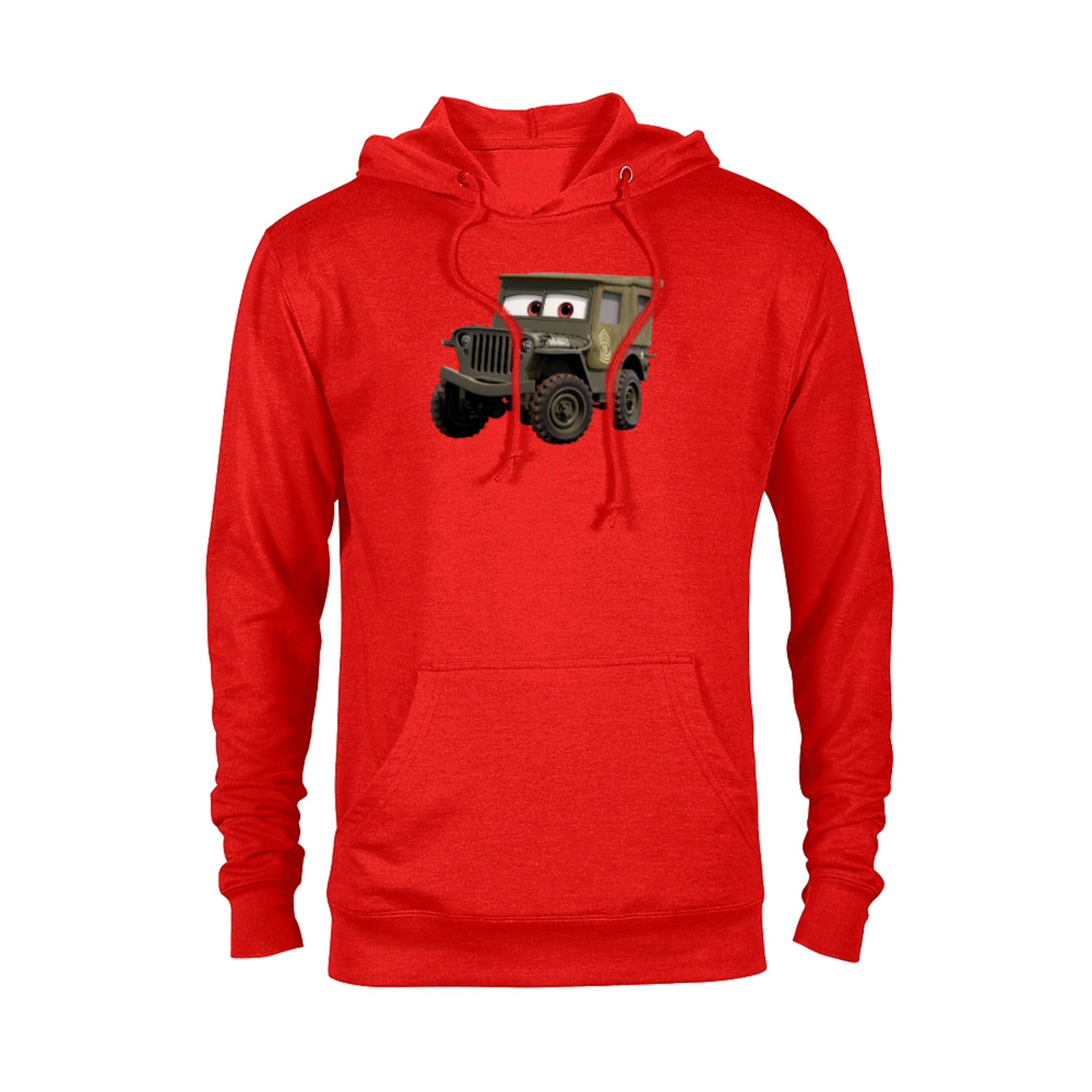 Disney PIXAR Cars Sarge 1942 Jeep Veteran’s Day - Pullover Hoodie for ...