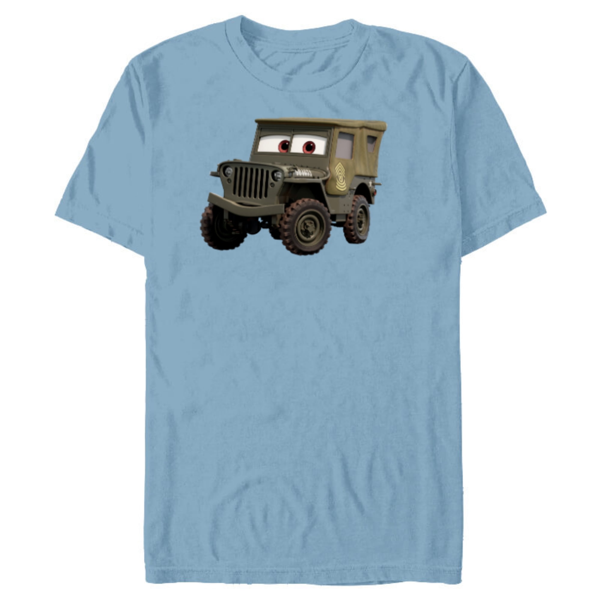 Disney PIXAR Cars Sarge 1942 Jeep Veteran’s Day - Short Sleeve Blended ...