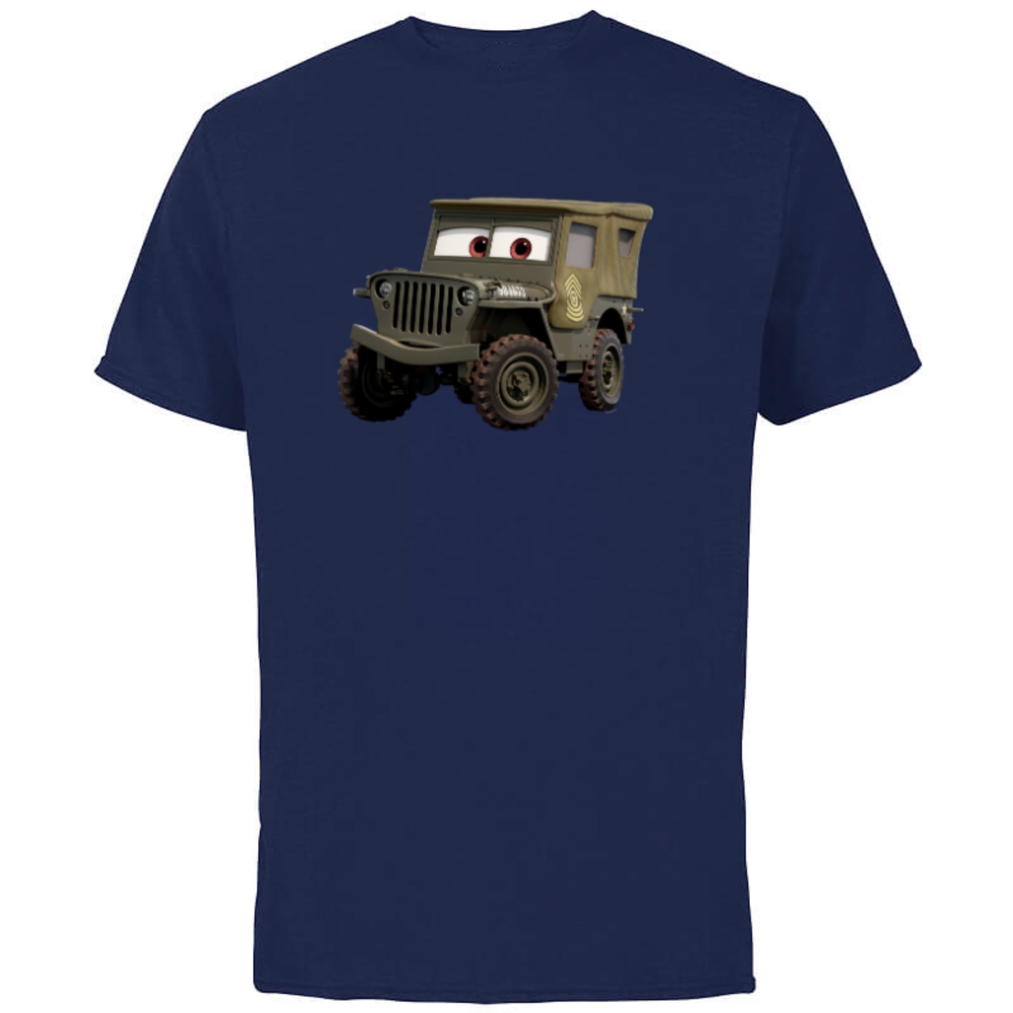 Disney PIXAR Cars Sarge 1942 Jeep Veteran’s Day - Short Sleeve Cotton T ...