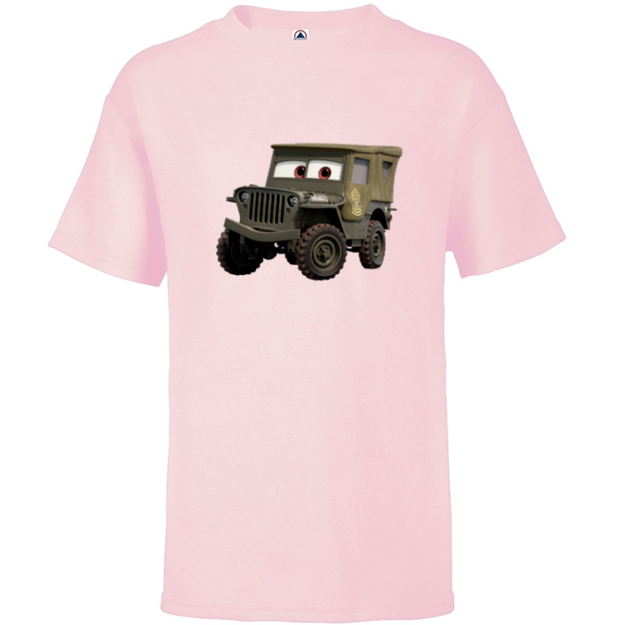 Disney PIXAR Cars Sarge 1942 Jeep Veteran’s Day - Short Sleeve T-Shirt ...