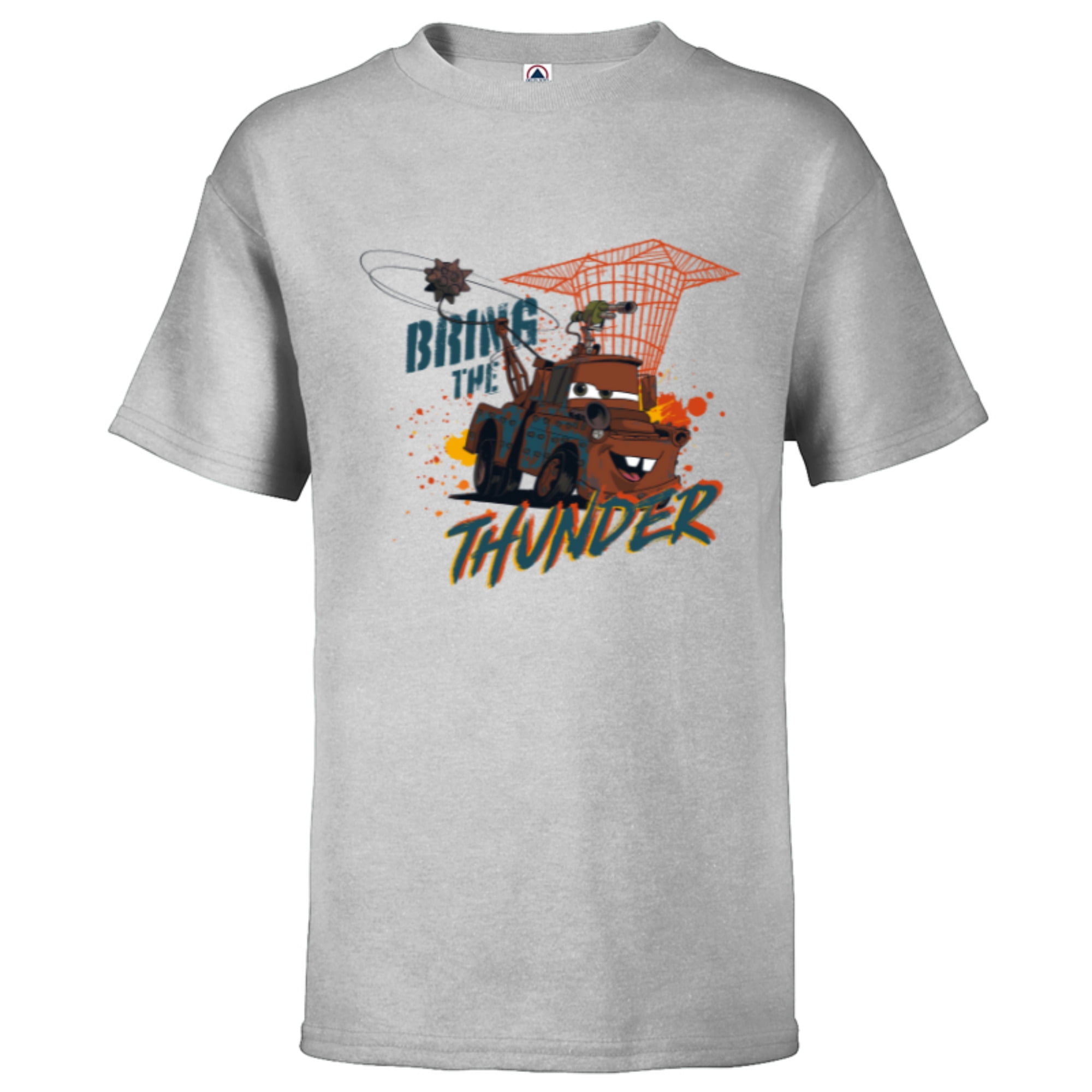Disney PIXAR Cars on the Road Mater Bring the Thunder - Short Sleeve T ...