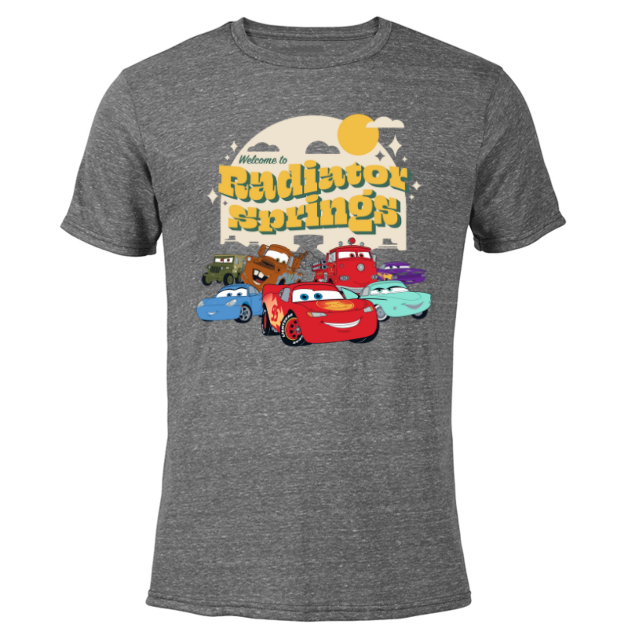 Disney PIXAR Cars on the Road Radiator Springs - Short Sleeve Blended T ...