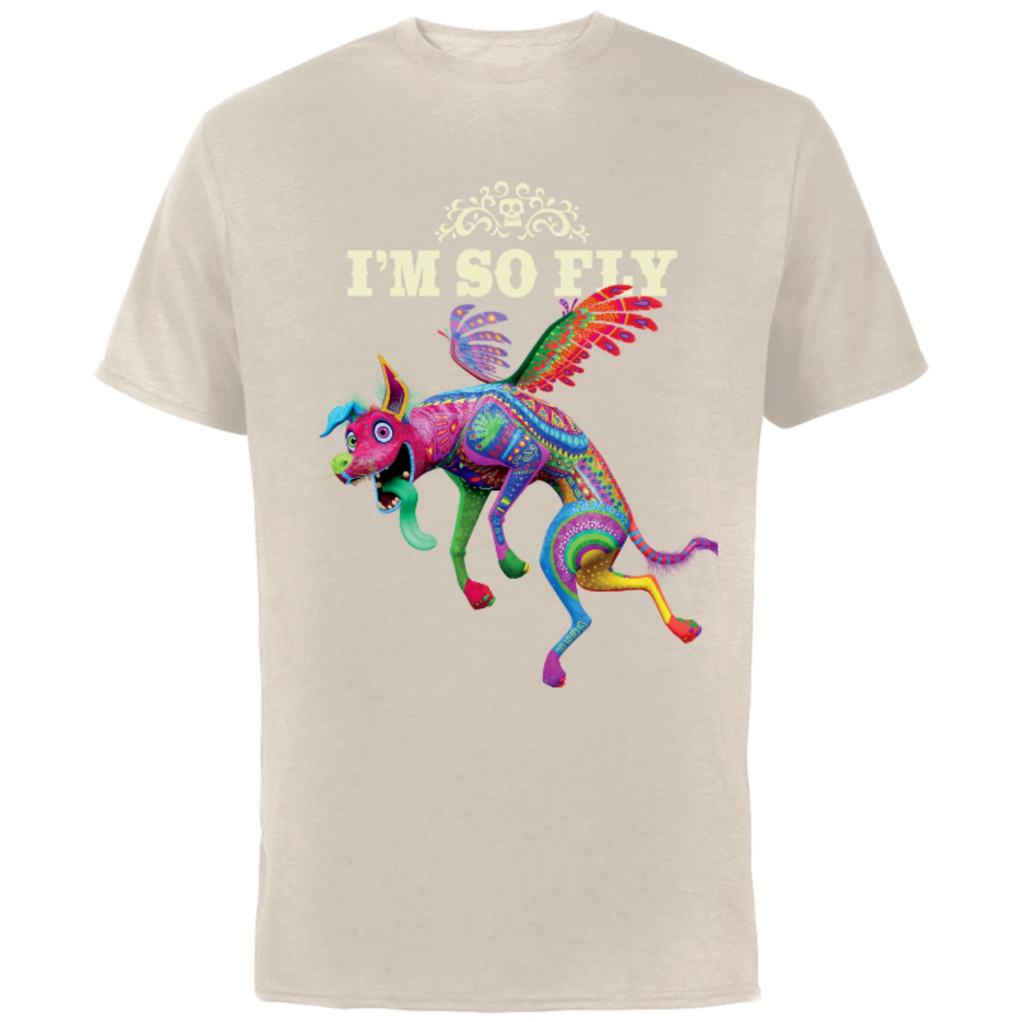 Disney PIXAR Coco Dante I'm So Fly T-Shirt - Short Sleeve Cotton T ...