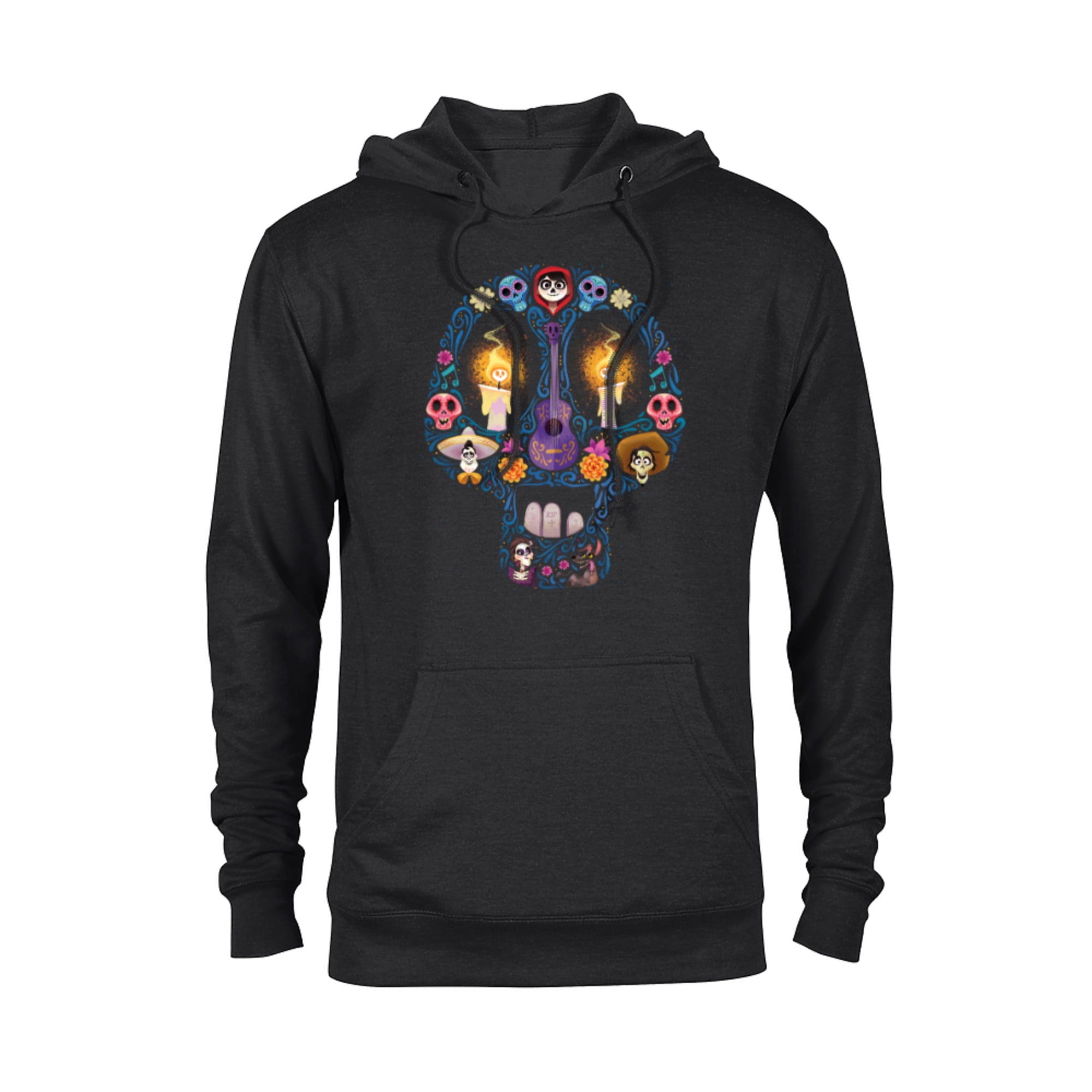 Disney PIXAR Coco Land of the Dead Silhouette - Pullover Hoodie for ...