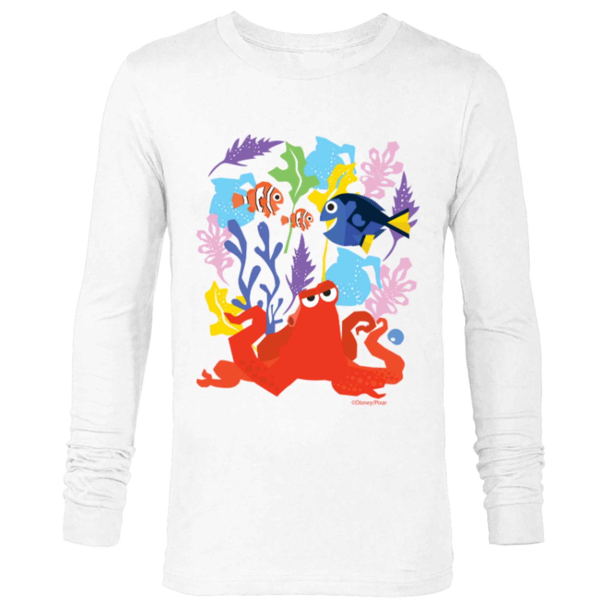 Disney PIXAR Finding Dory Nemo, Marlin & Hank - Long Sleeve T-Shirt for ...