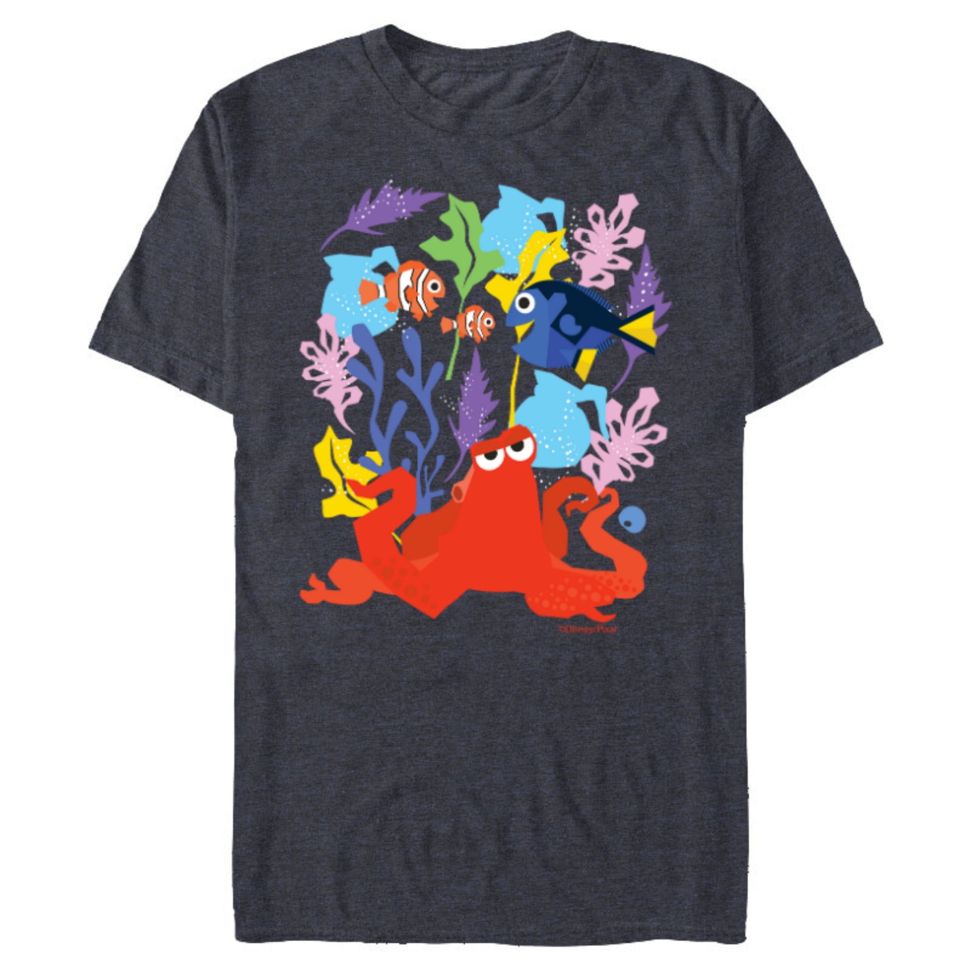 Disney PIXAR Finding Dory Nemo, Marlin & Hank - Short Sleeve Blended T ...