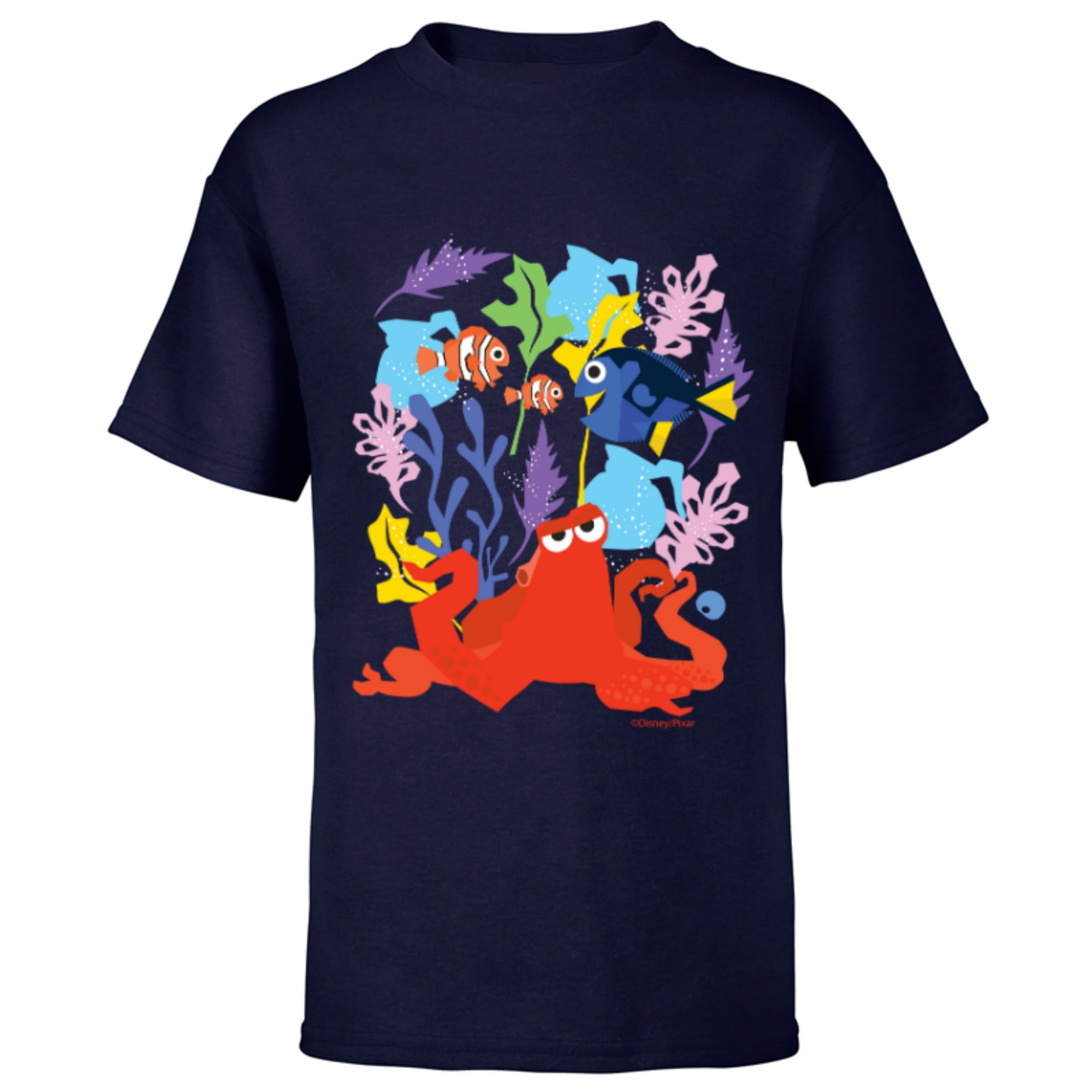 Disney PIXAR Finding Dory Nemo, Marlin & Hank - Short Sleeve T-Shirt ...