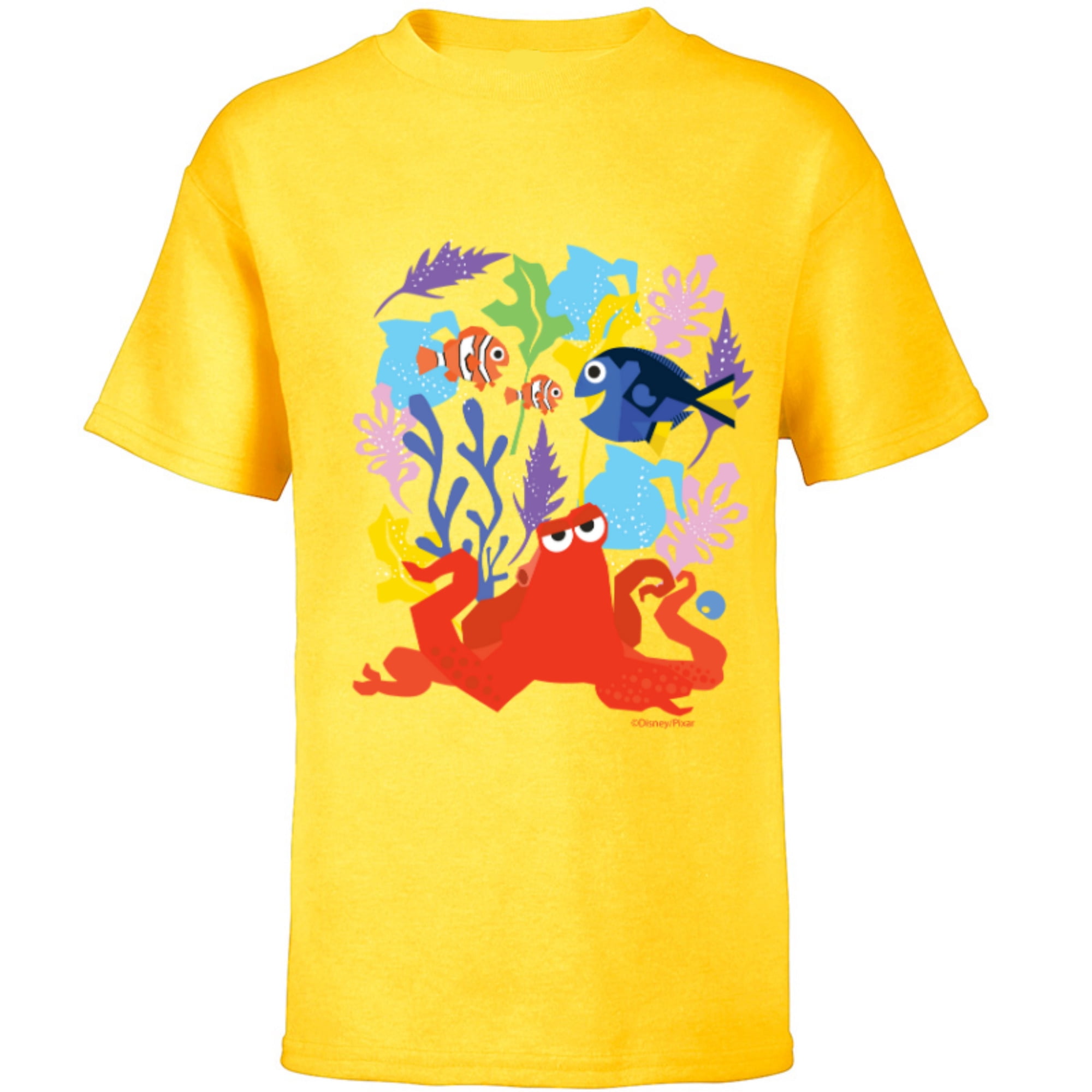 Disney PIXAR Finding Dory Nemo, Marlin & Hank - Short Sleeve T-Shirt ...