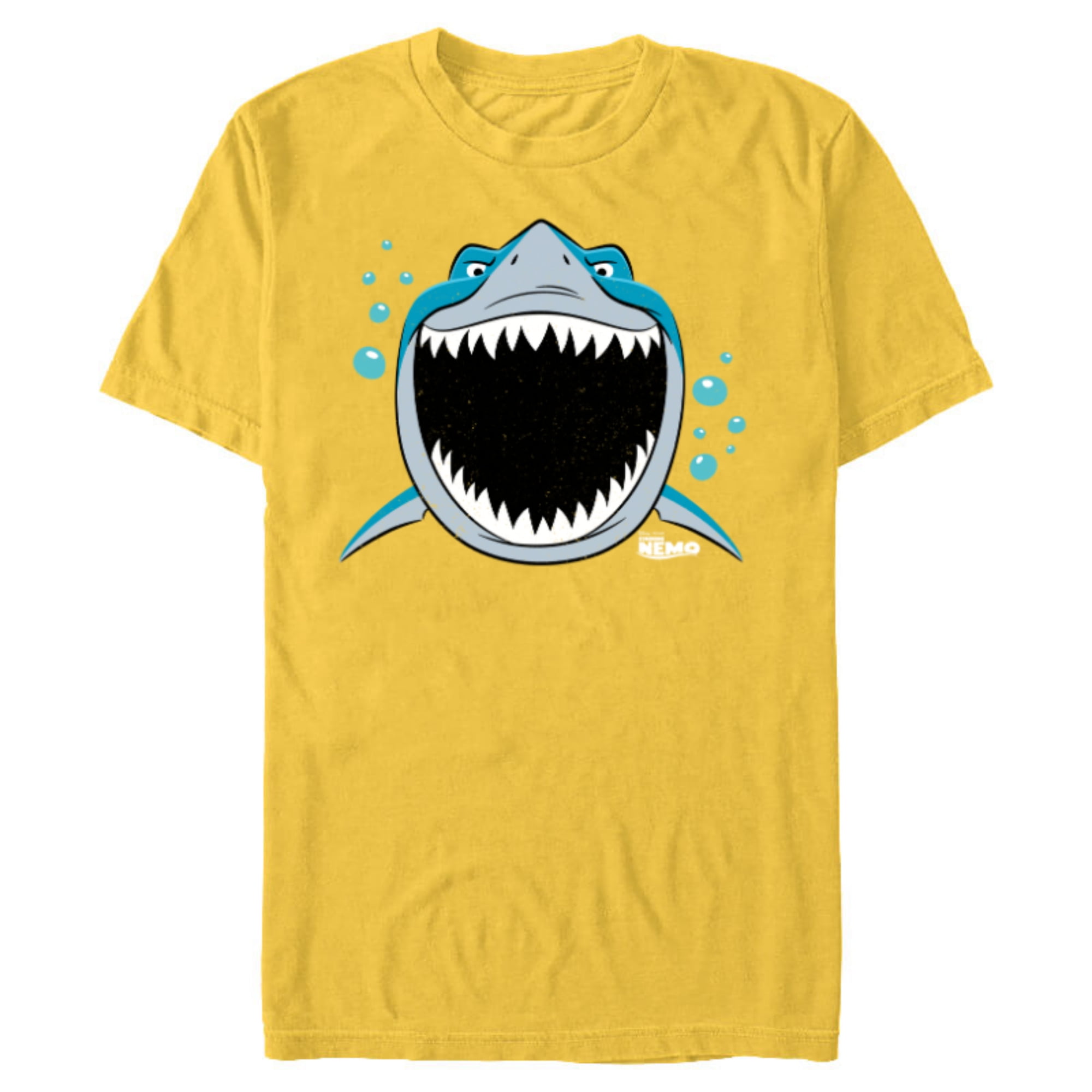 Disney PIXAR Finding Nemo Bruce JAWsome - Short Sleeve Blended T-Shirt ...