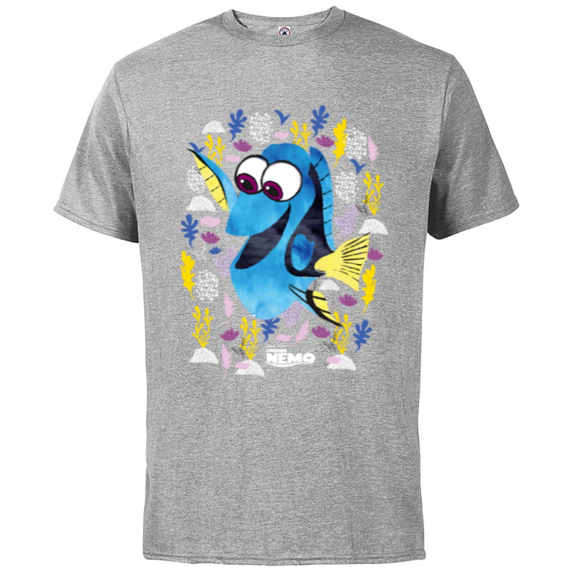 Disney PIXAR Finding Nemo Dory Just Keep Swimming - Short Sleeve Cotton ...