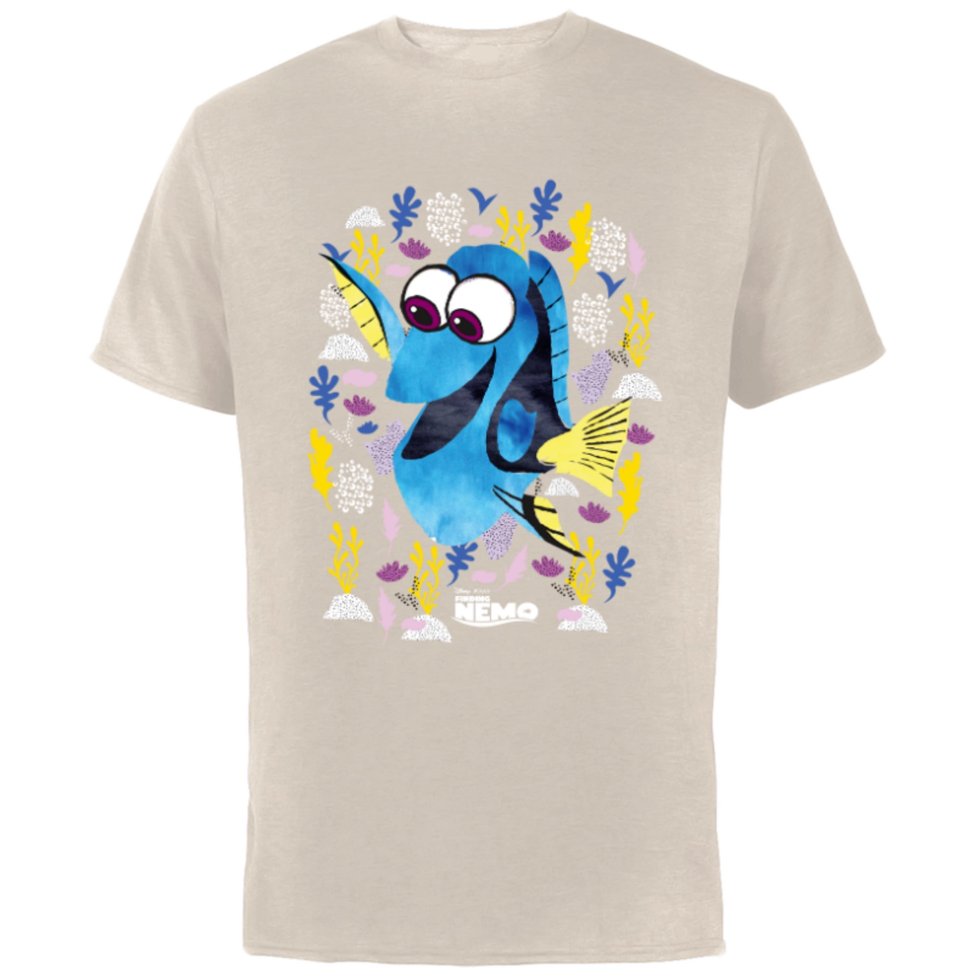 Disney PIXAR Finding Nemo Dory Just Keep Swimming - Short Sleeve Cotton ...