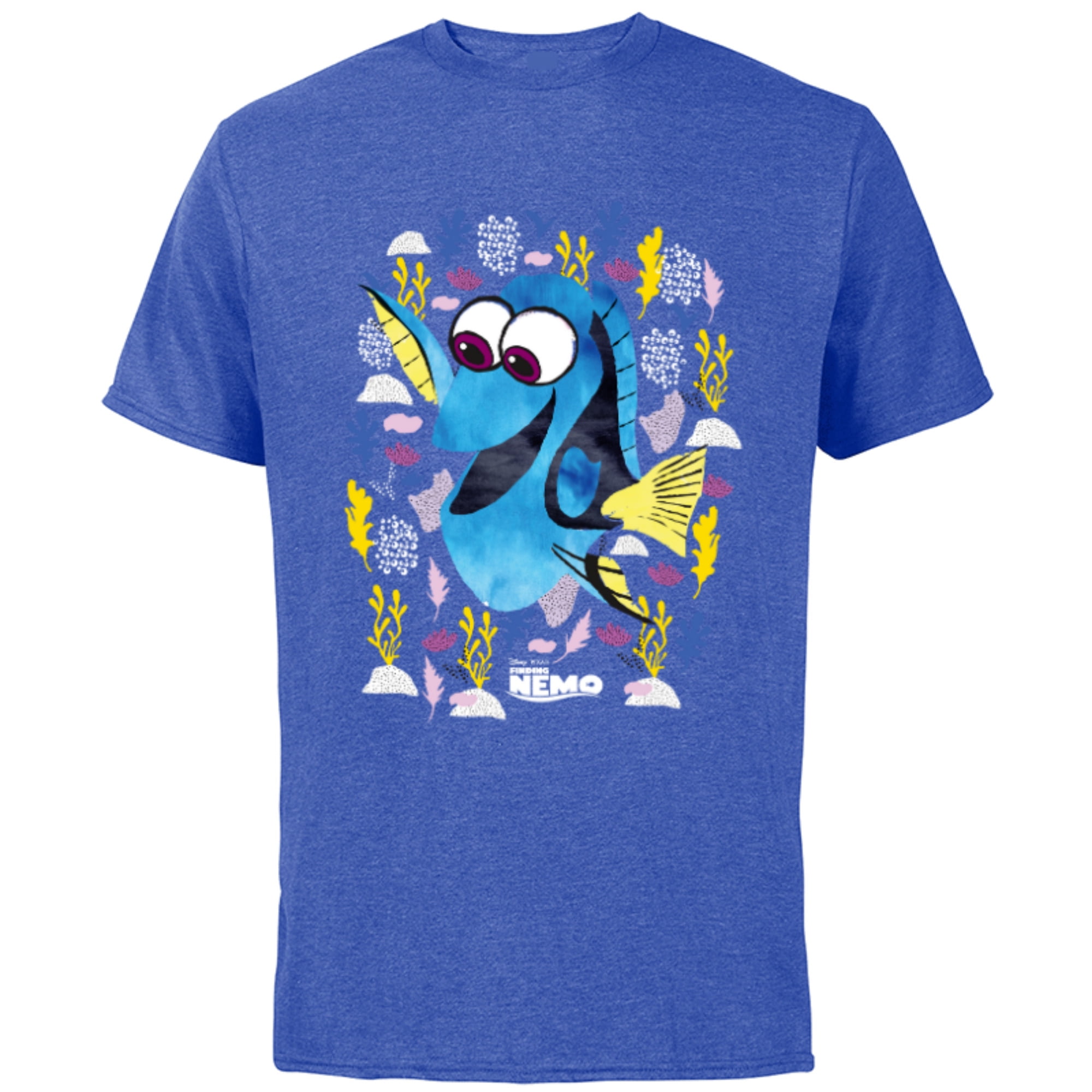 Disney PIXAR Finding Nemo Dory Just Keep Swimming - Short Sleeve Cotton ...