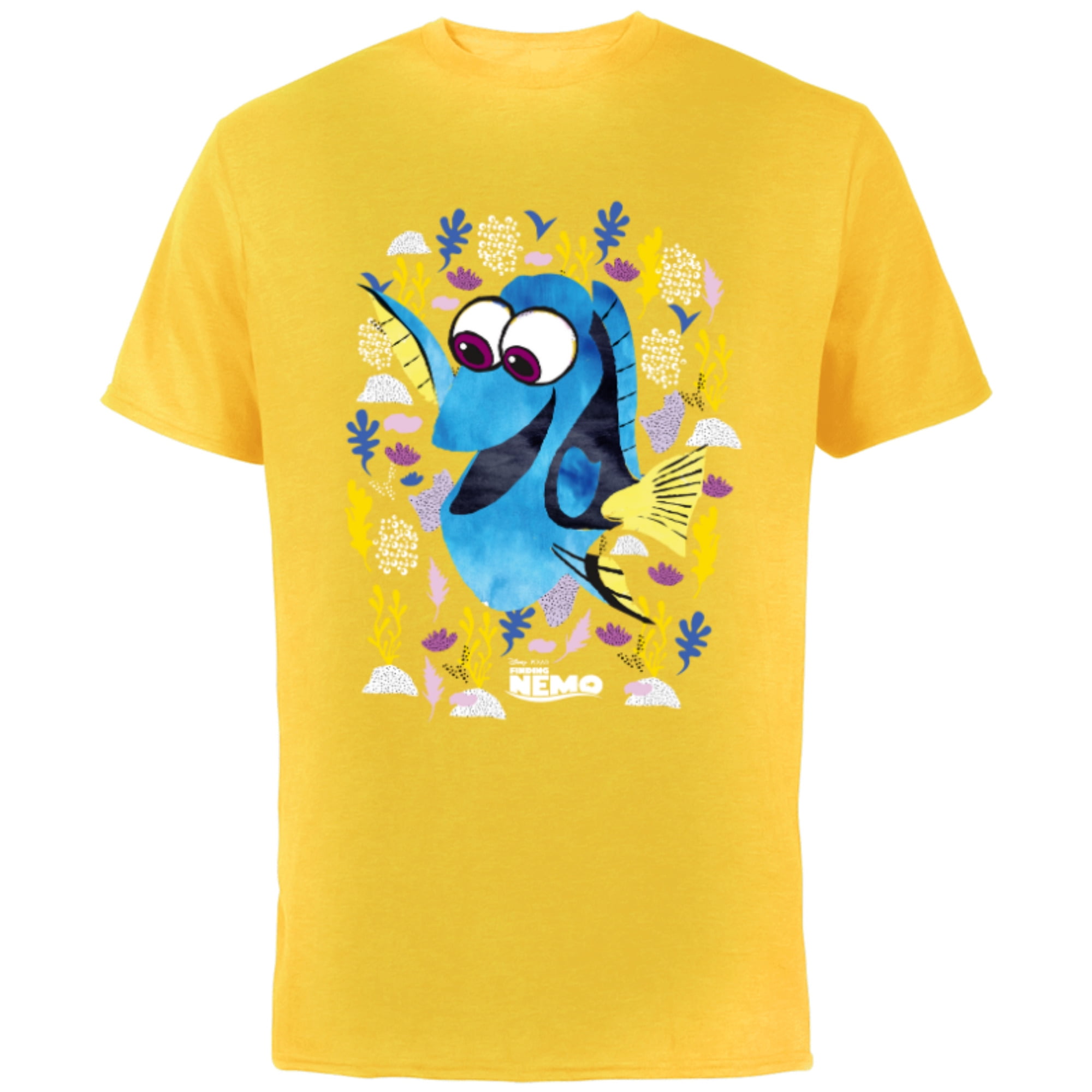 Disney PIXAR Finding Nemo Dory Just Keep Swimming - Short Sleeve Cotton ...