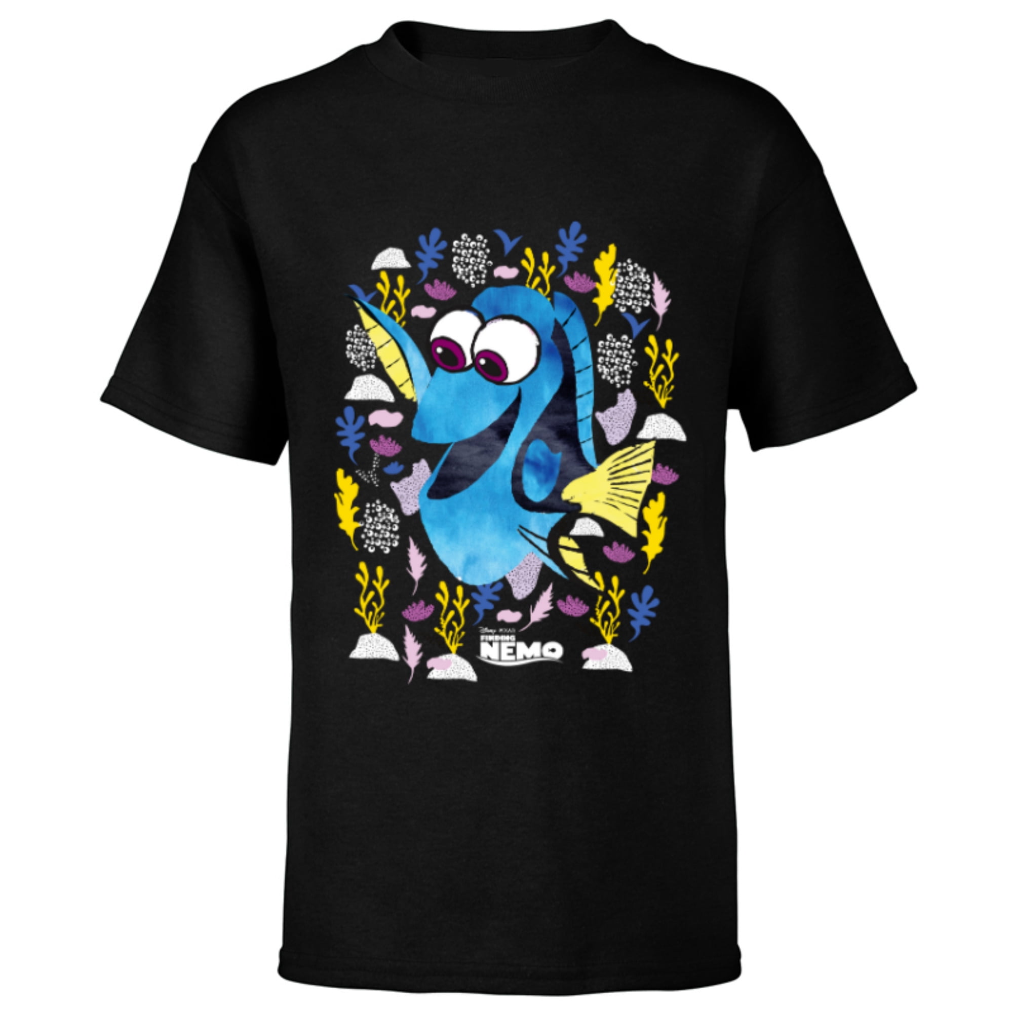 Disney PIXAR Finding Nemo Dory Just Keep Swimming - Short Sleeve T ...