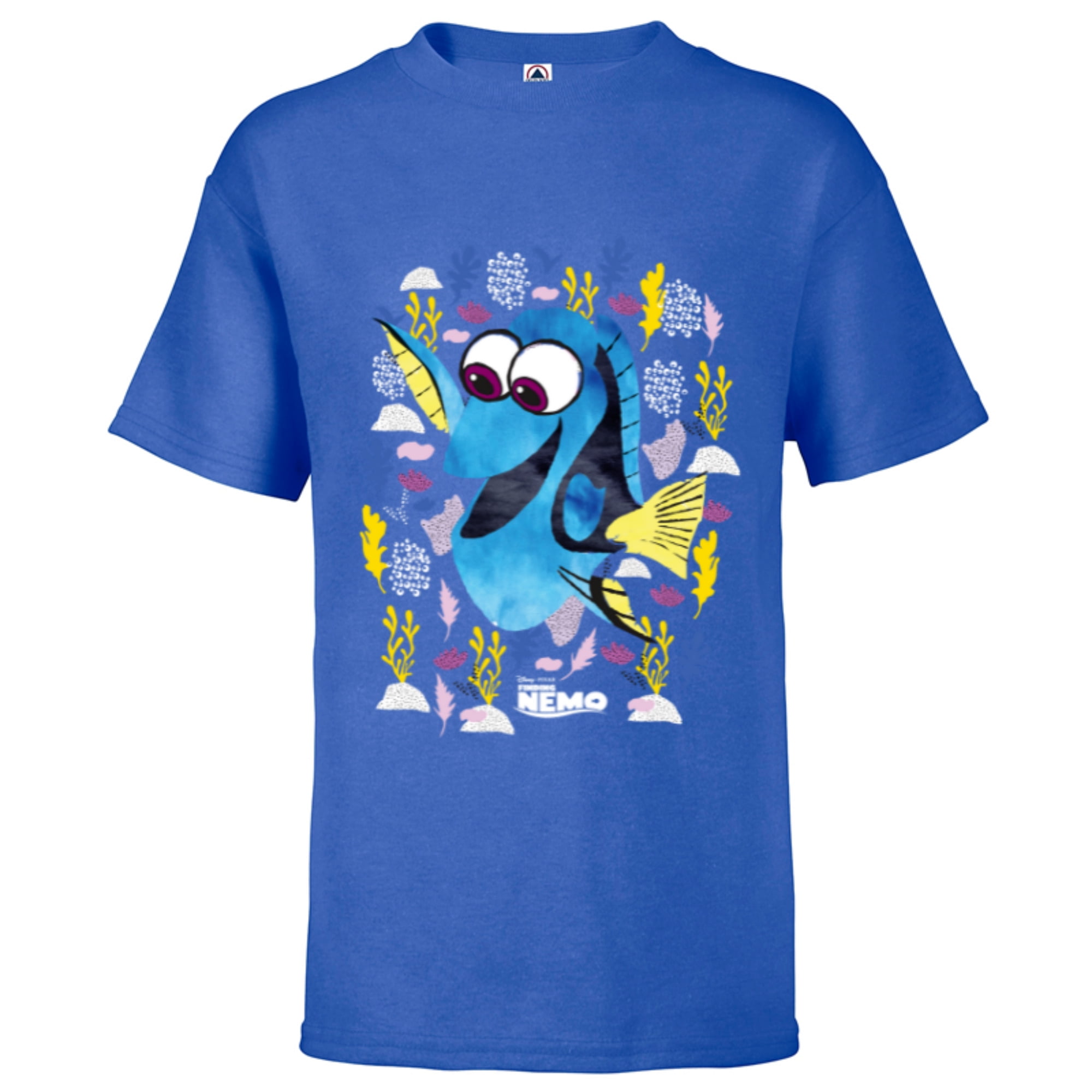 Disney PIXAR Finding Nemo Dory Just Keep Swimming - Short Sleeve T ...