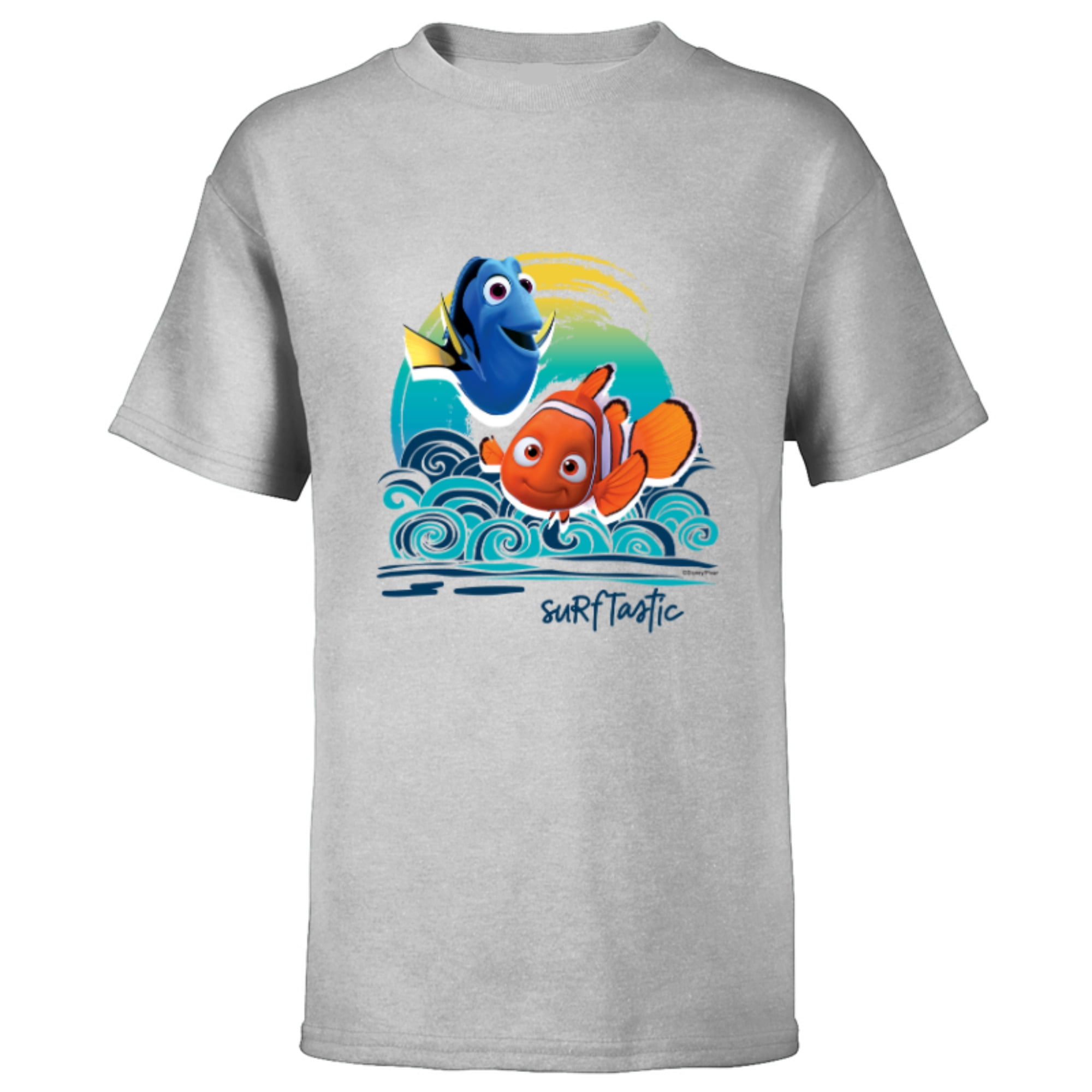 Disney PIXAR Finding Nemo Surf-Tastic with Nemo & Dory - Short Sleeve T ...