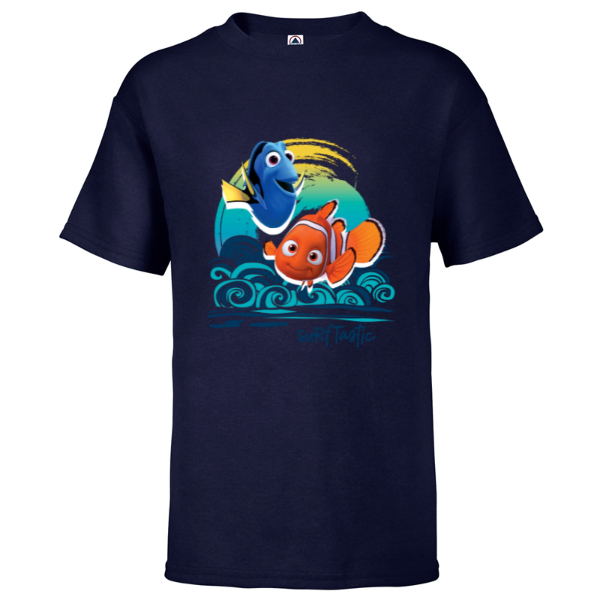 Disney PIXAR Finding Nemo Surf-Tastic with Nemo & Dory - Short Sleeve T ...