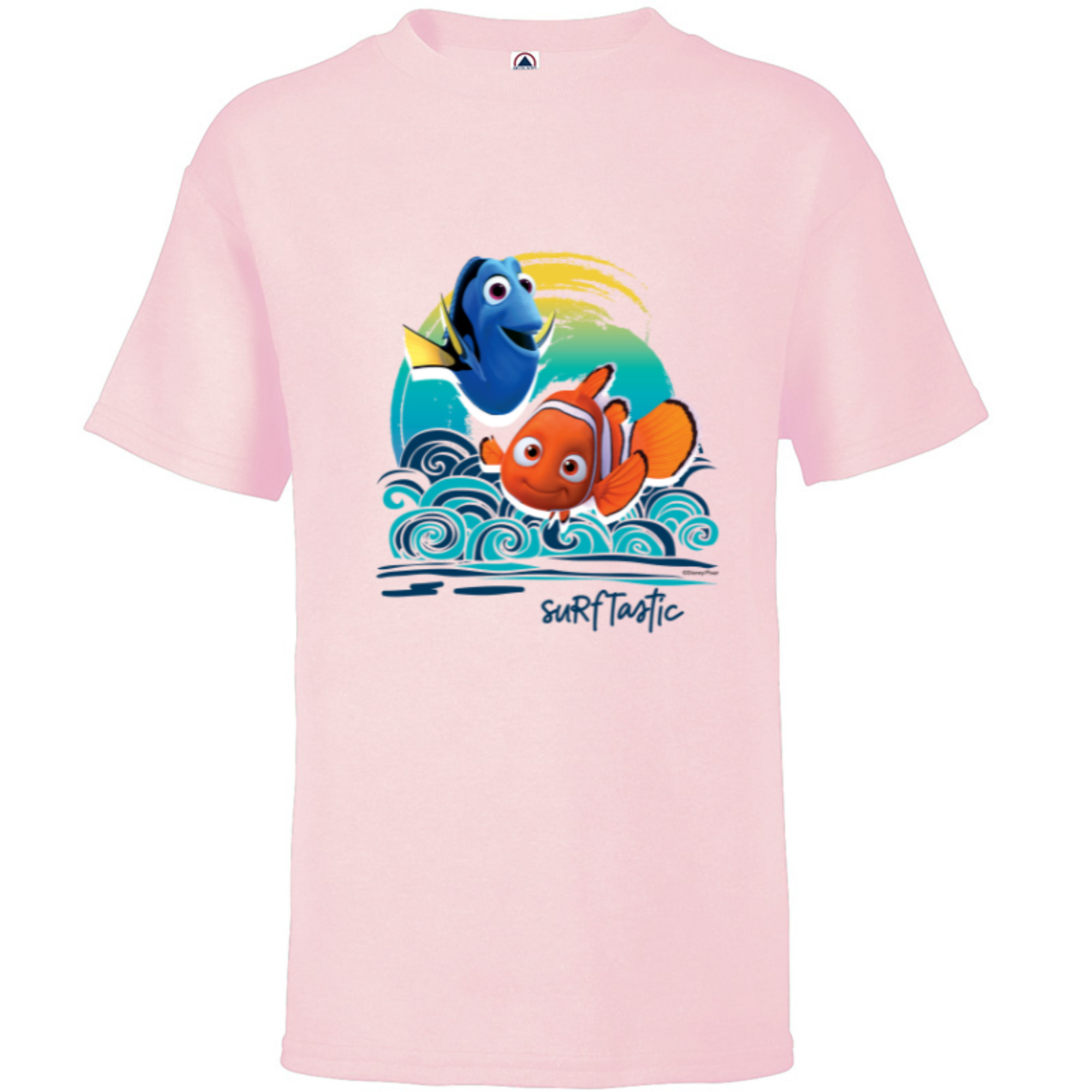 Disney PIXAR Finding Nemo Surf-Tastic with Nemo & Dory - Short Sleeve T ...