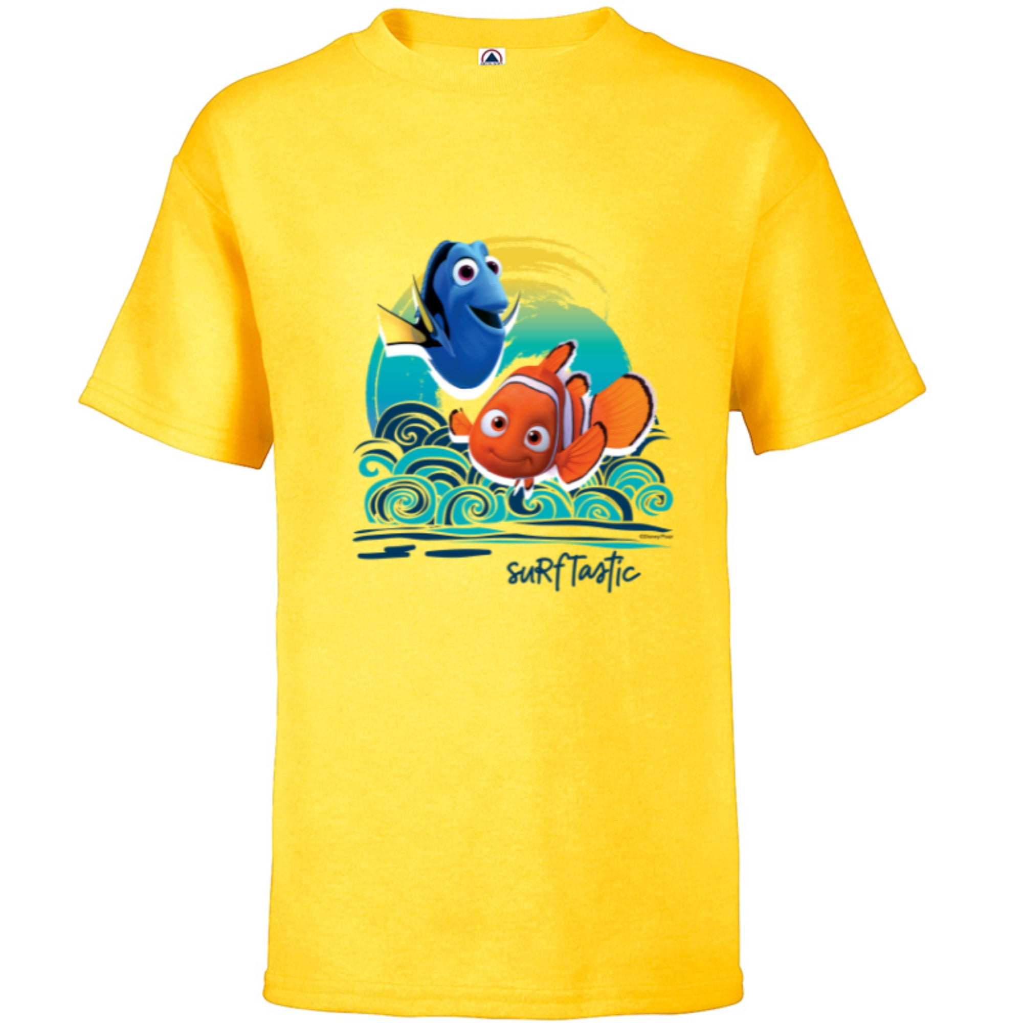 Disney PIXAR Finding Nemo Surf-Tastic with Nemo & Dory - Short Sleeve T ...