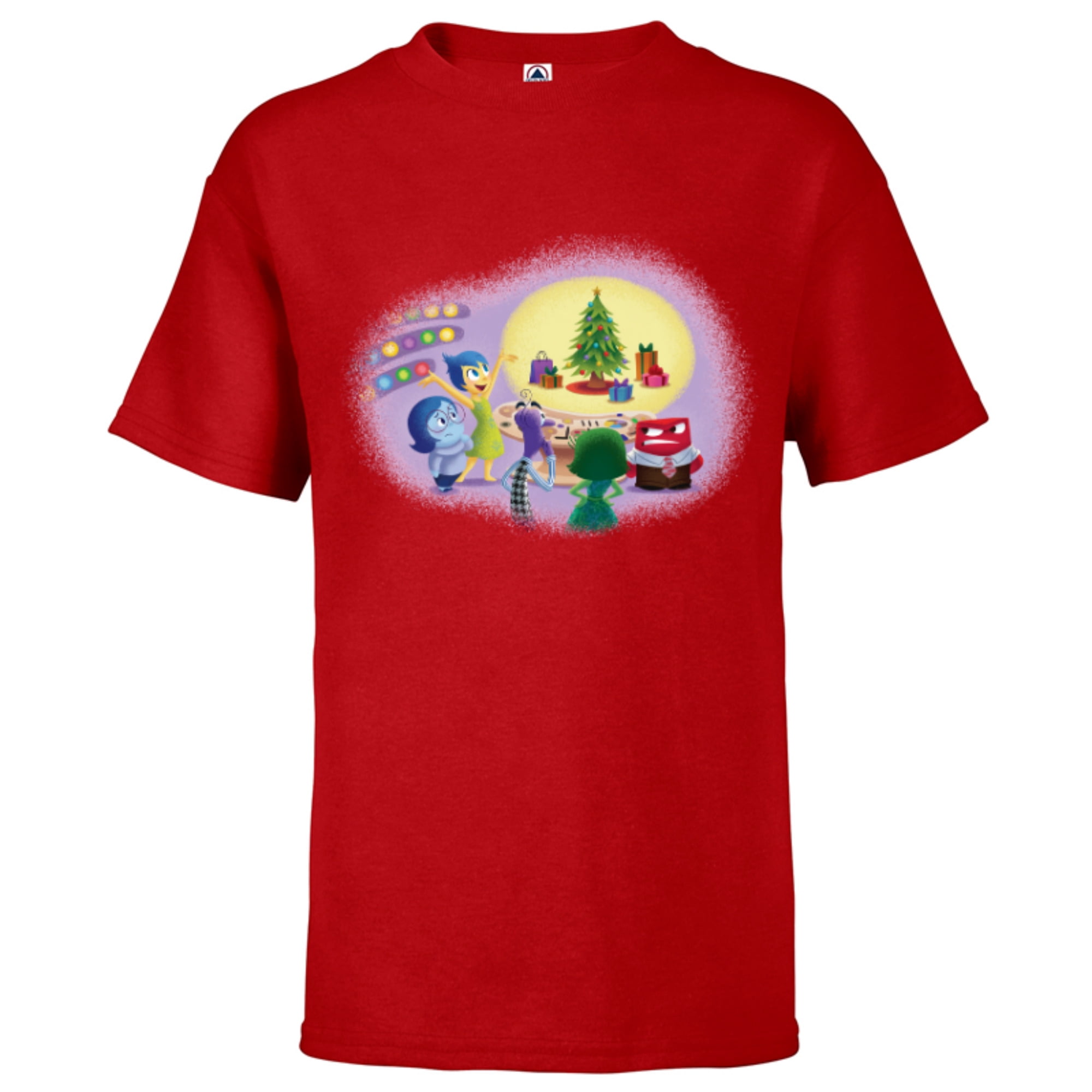 Disney PIXAR Inside Out Retro Holiday - Short Sleeve T-Shirt for Kids ...