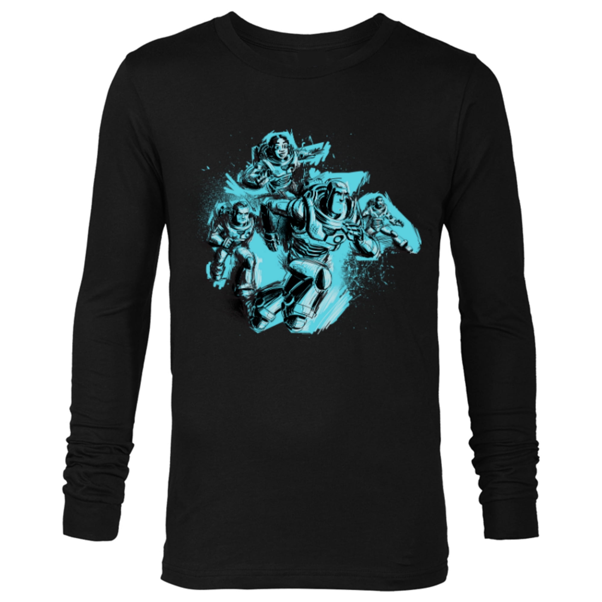 Disney PIXAR Lightyear Buzz, Mo, Darby & Izzy - Long Sleeve T-Shirt for ...
