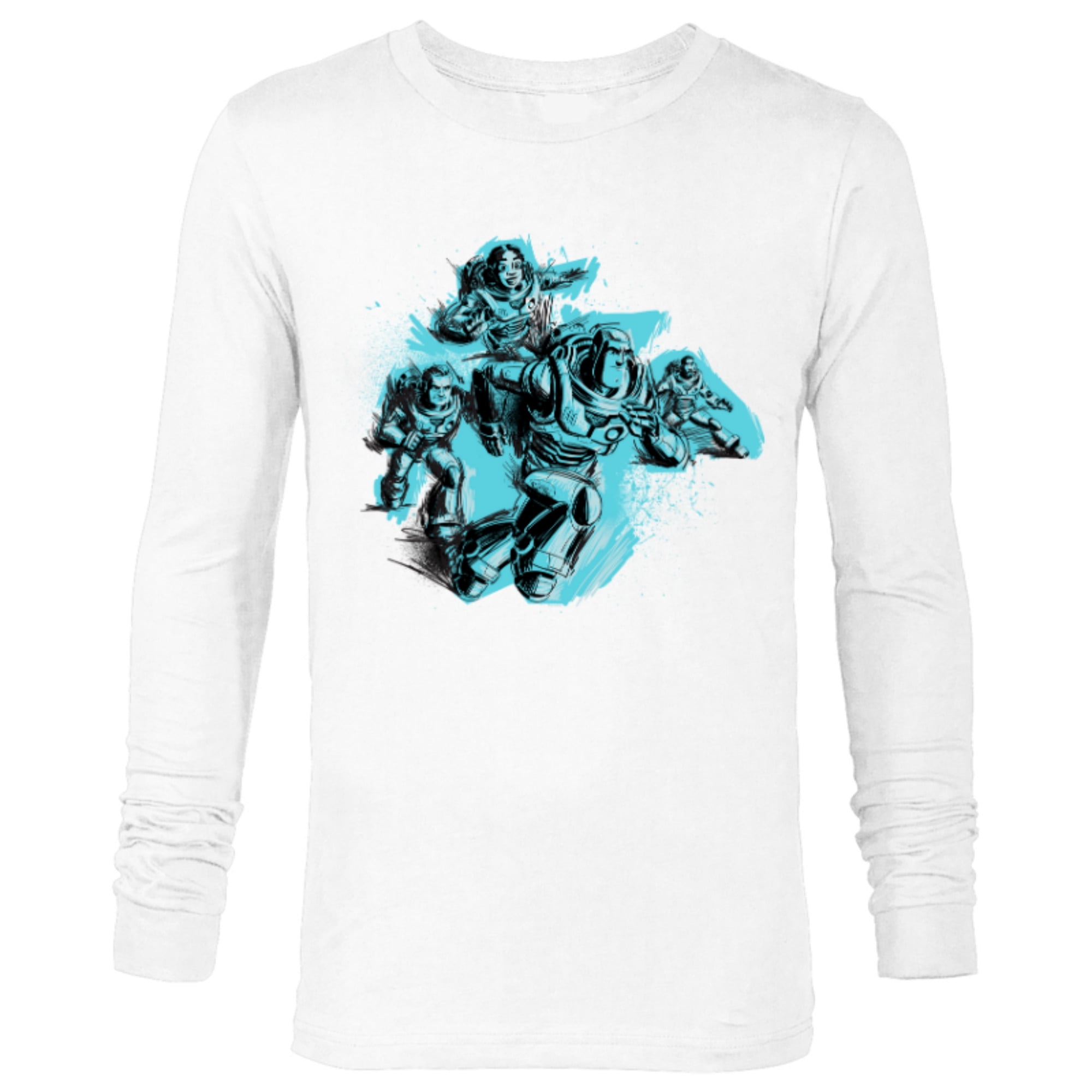 Disney PIXAR Lightyear Buzz, Mo, Darby & Izzy - Long Sleeve T-Shirt for ...