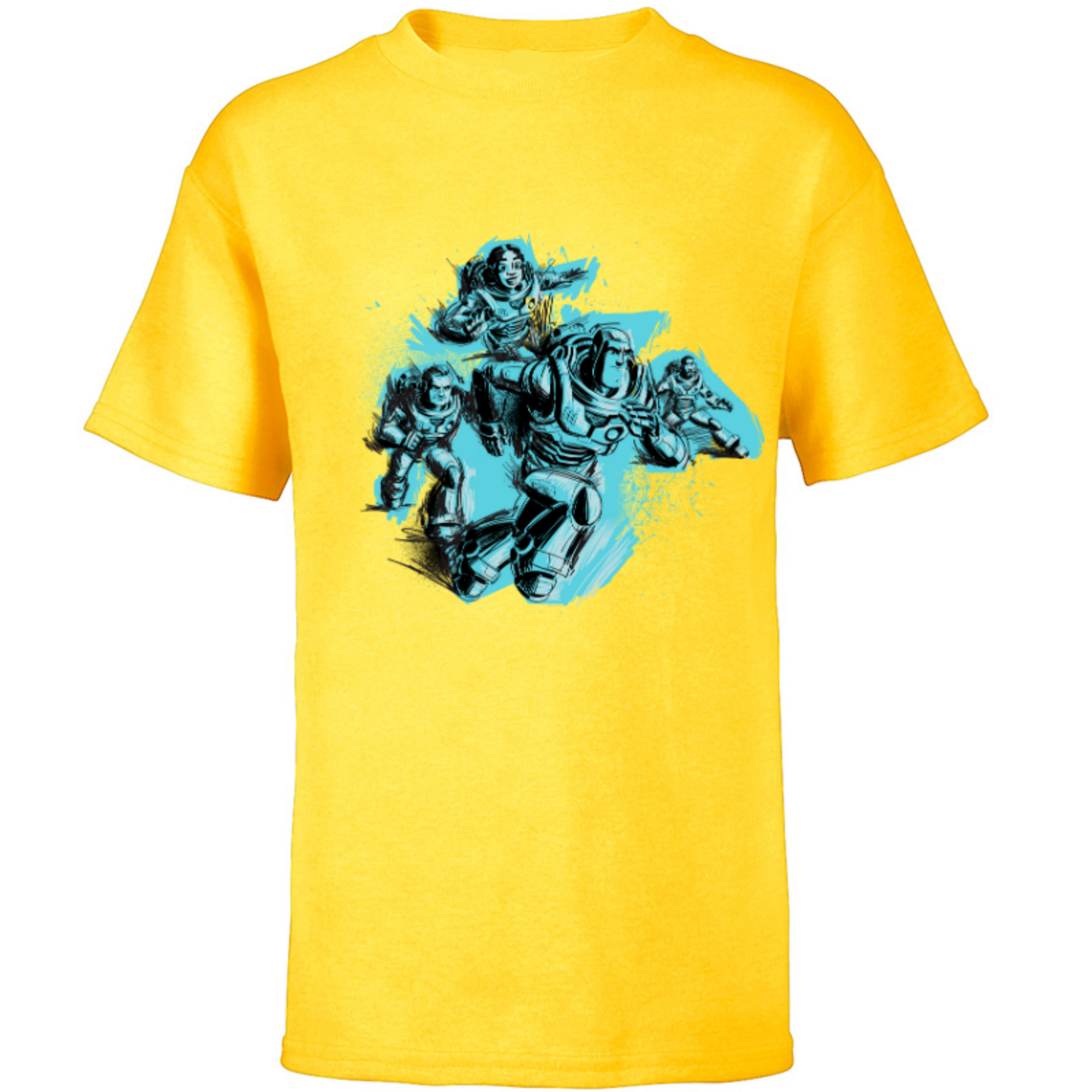 Disney PIXAR Lightyear Buzz, Mo, Darby & Izzy - Short Sleeve T-Shirt ...