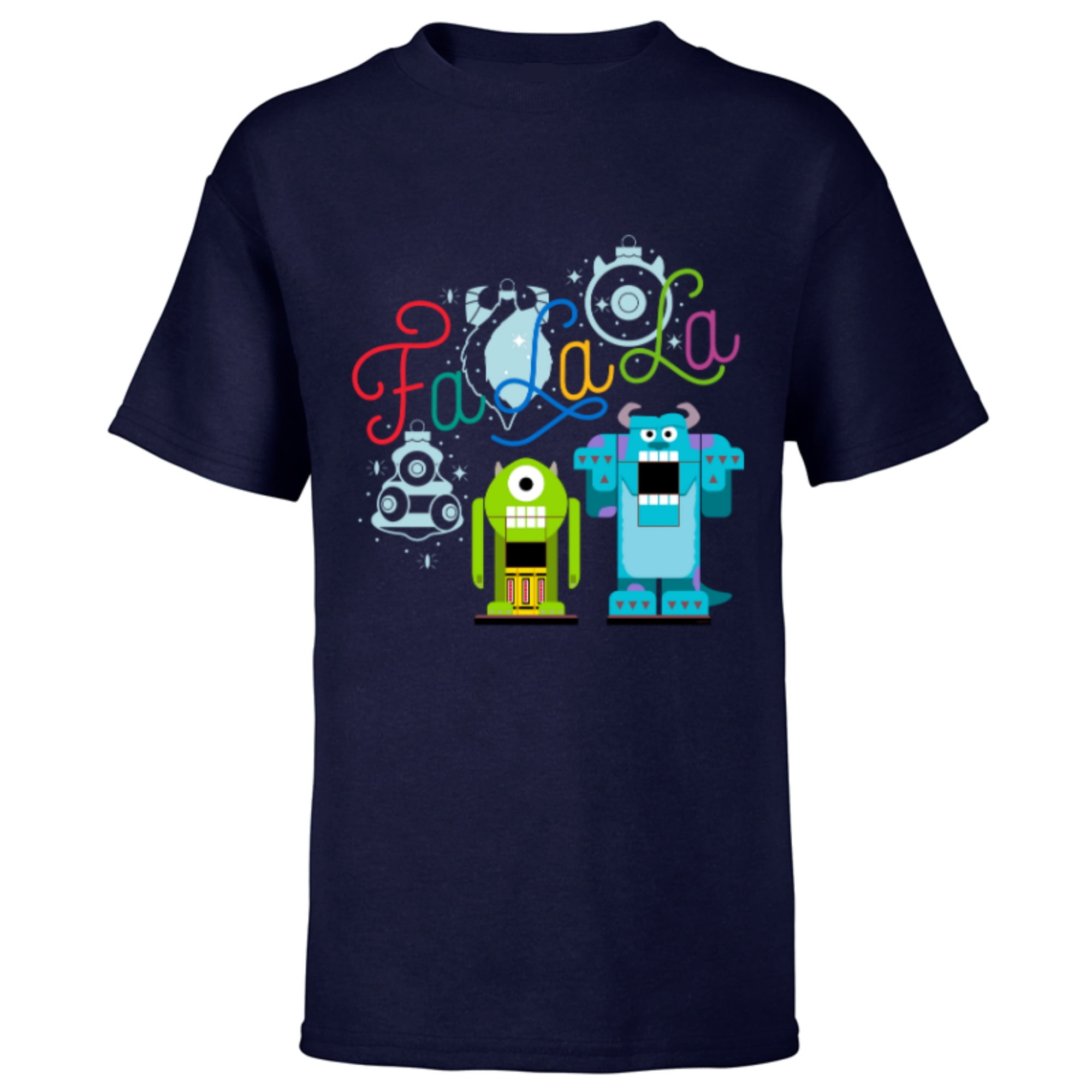 Disney PIXAR Monsters Inc. Mike & Sully Fa La La Holiday - Short Sleeve ...