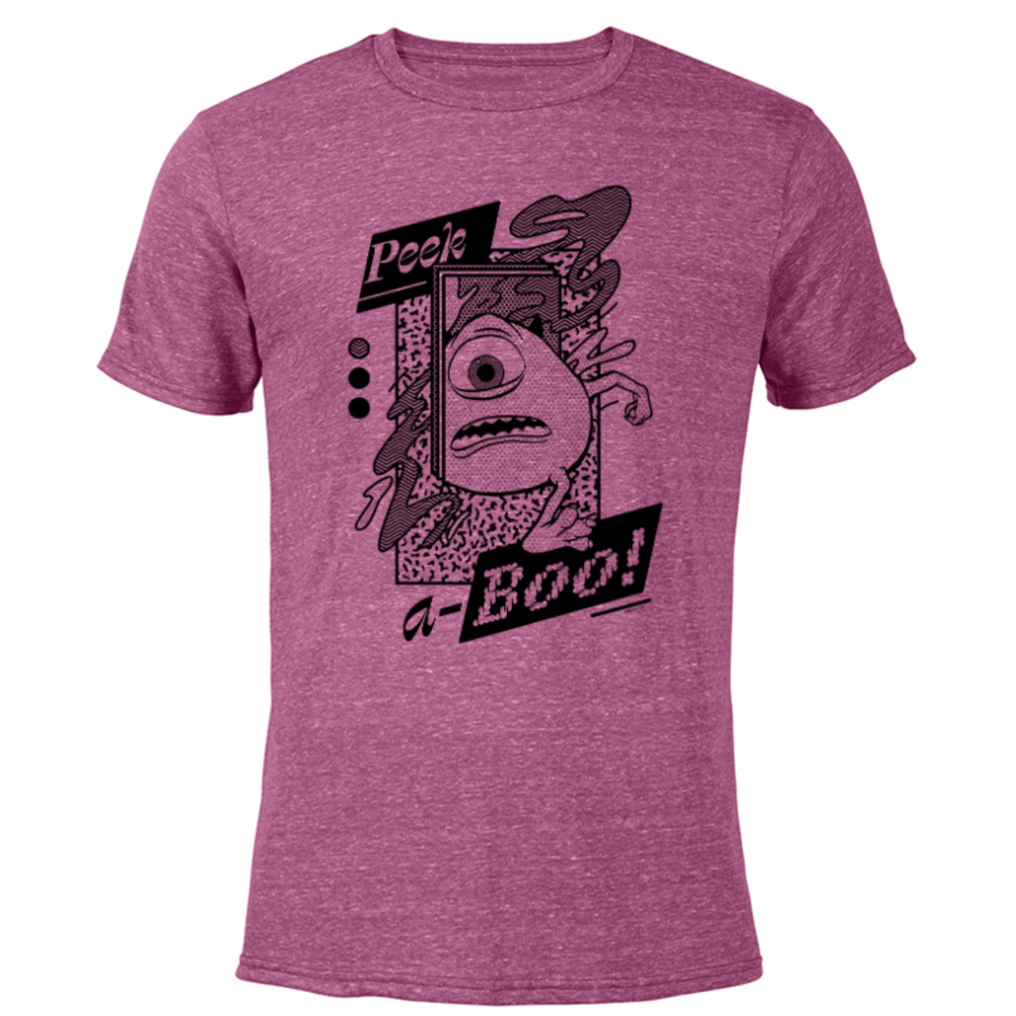 Disney PIXAR Monsters Inc. Mike Wazowski Peak-A-Boo - Short Sleeve ...
