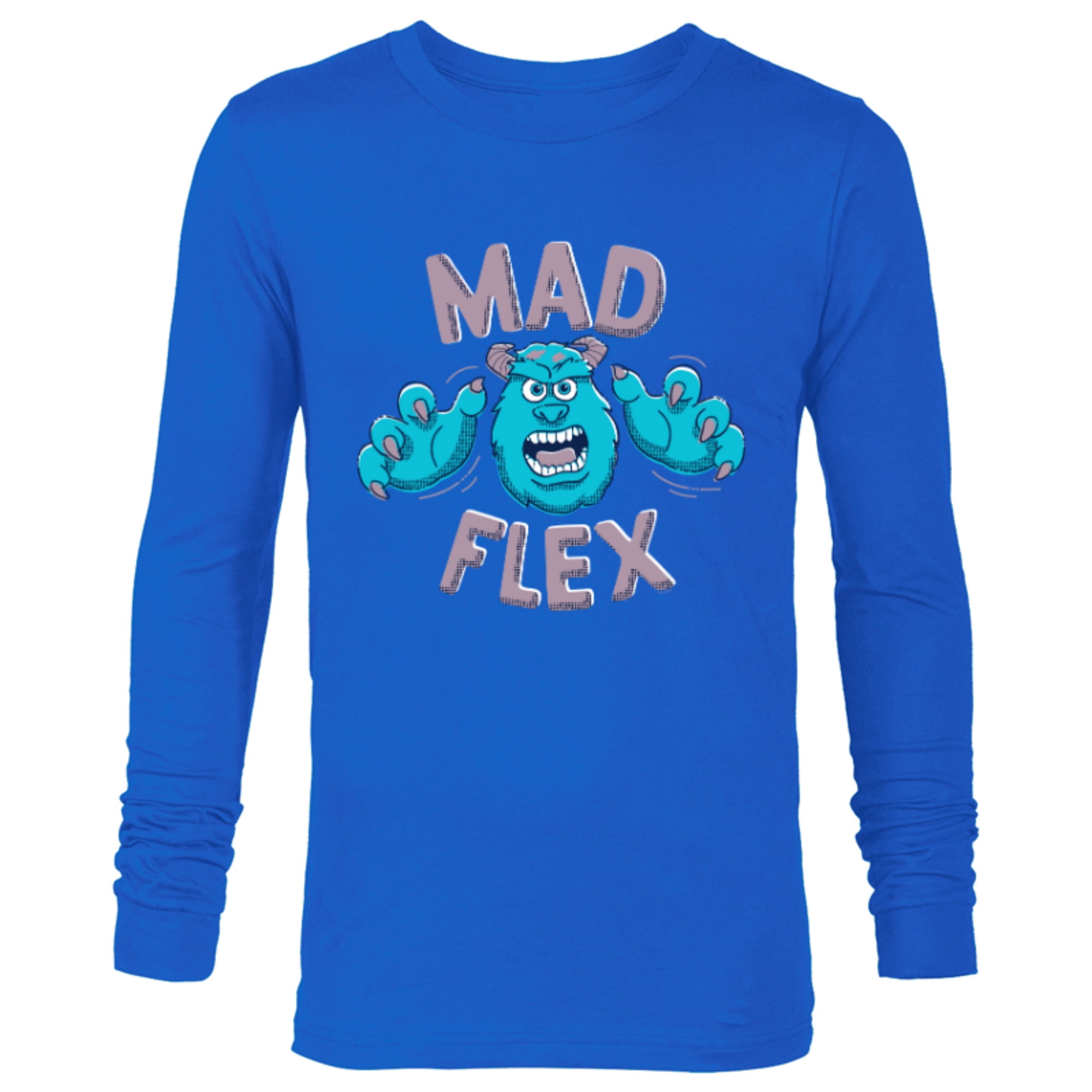 Disney PIXAR Monsters Inc. Sulley Mad Flex - Long Sleeve T-Shirt for ...