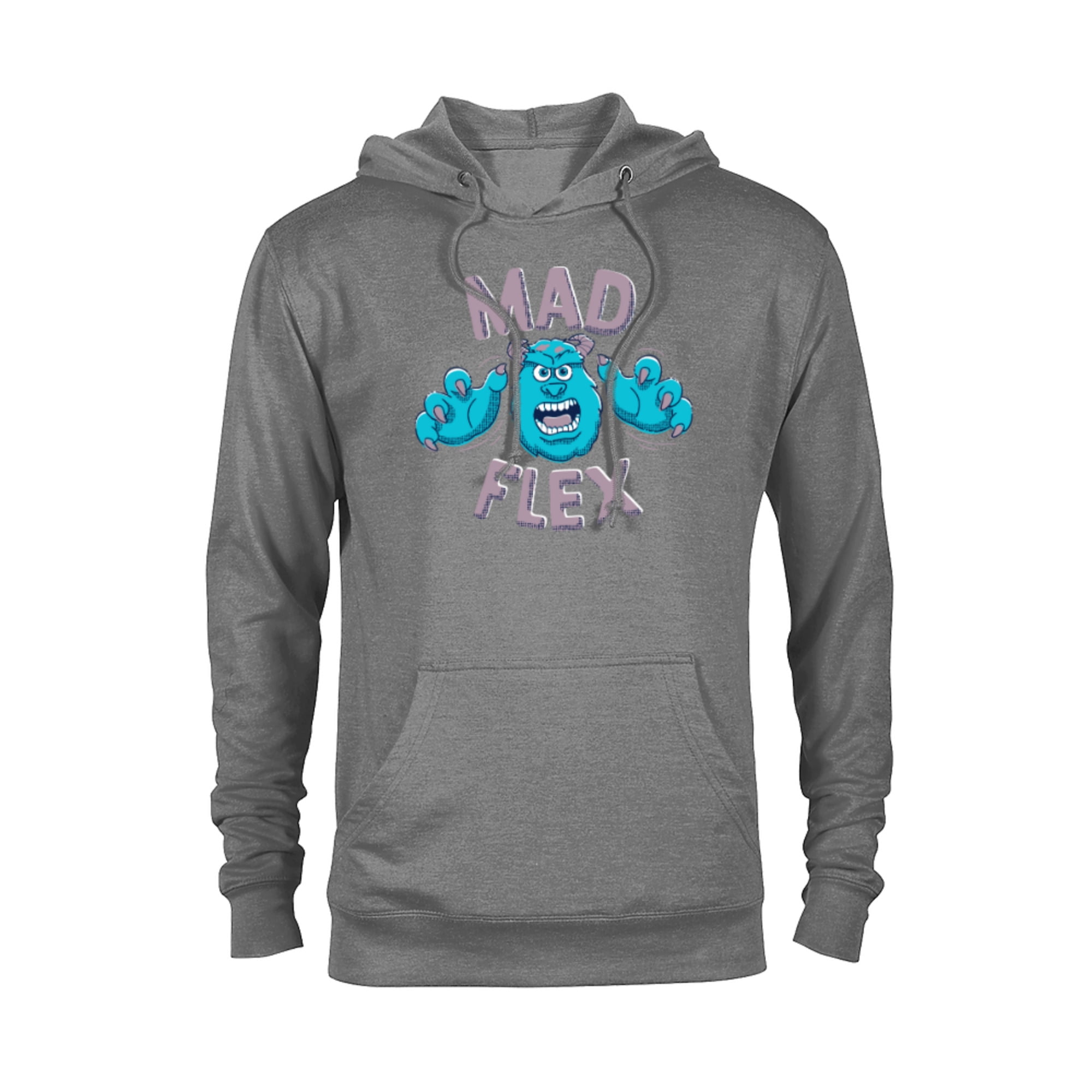 Disney PIXAR Monsters Inc. Sulley Mad Flex - Pullover Hoodie for Adults ...