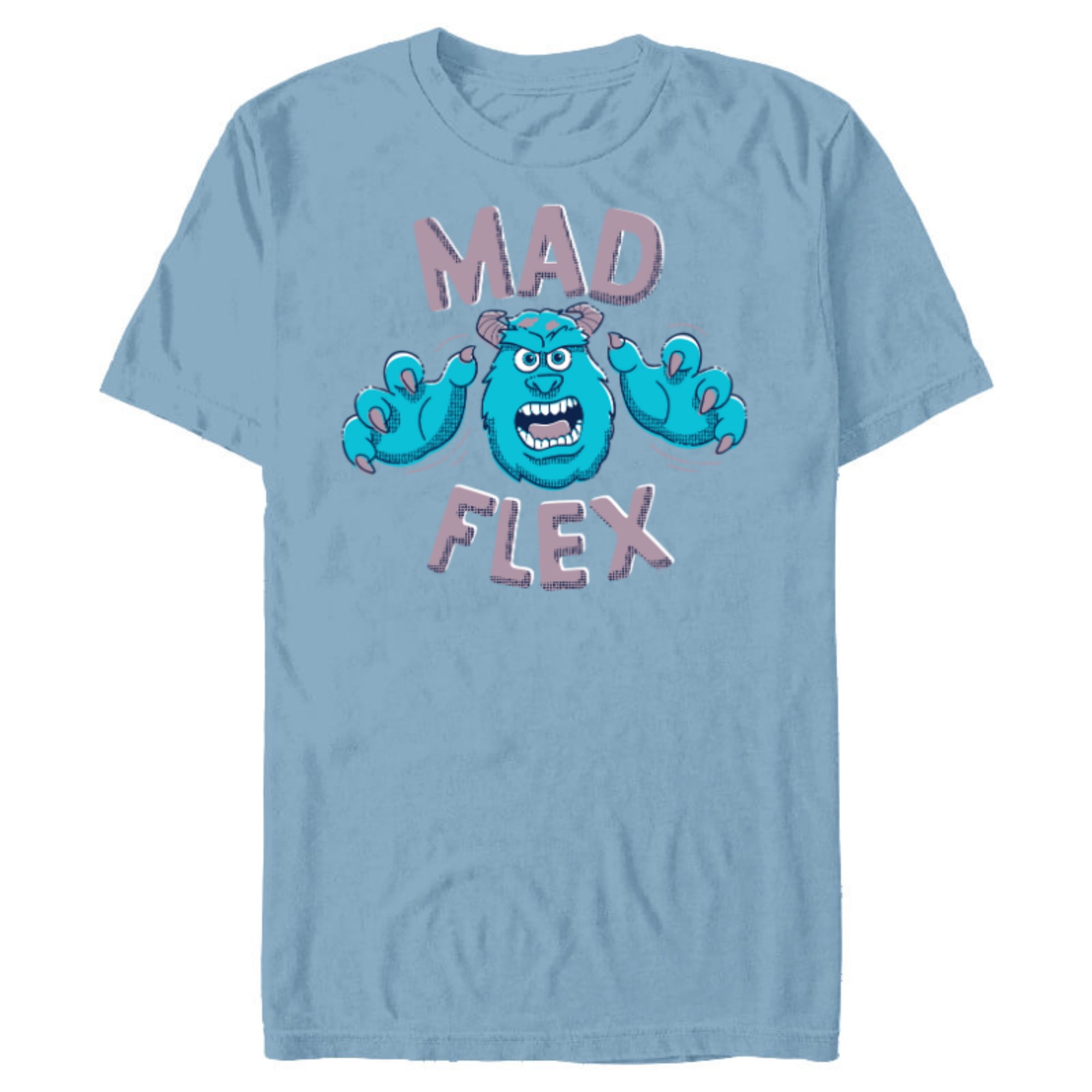 Disney PIXAR Monsters Inc. Sulley Mad Flex - Short Sleeve Blended T ...
