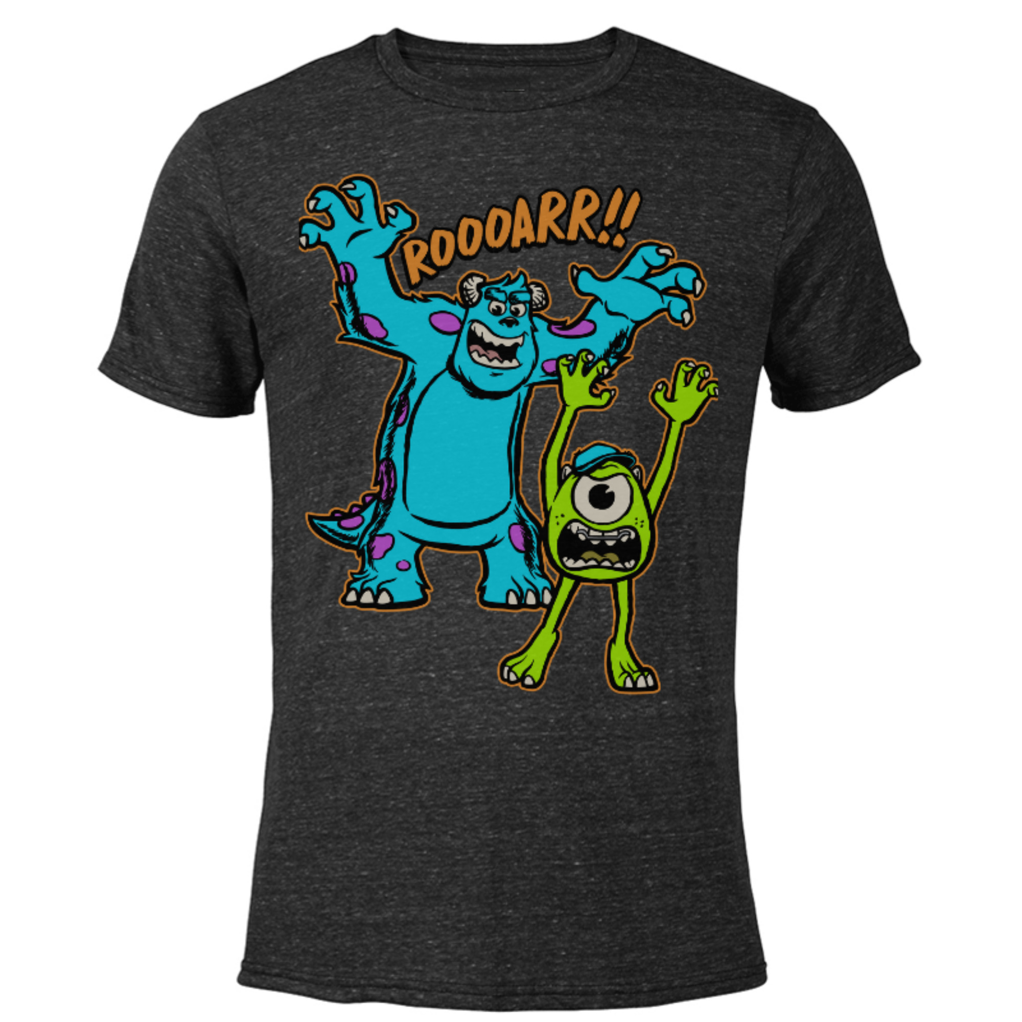 Disney PIXAR Monsters U Mikey and Sulley Roar T-Shirt- Short Sleeve ...