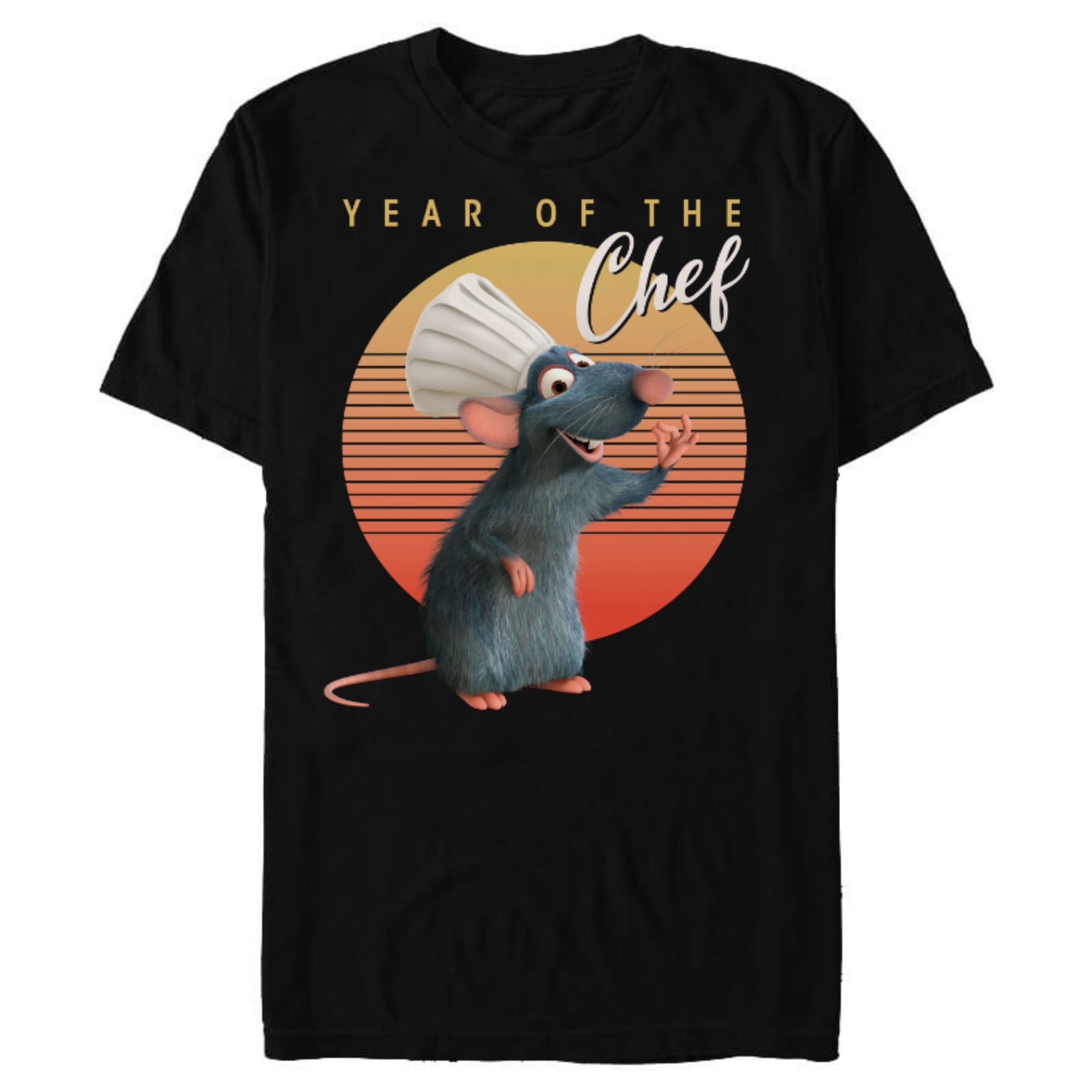 Disney PIXAR Ratatouille Remi Year of the Chef T-Shirt- Short Sleeve ...