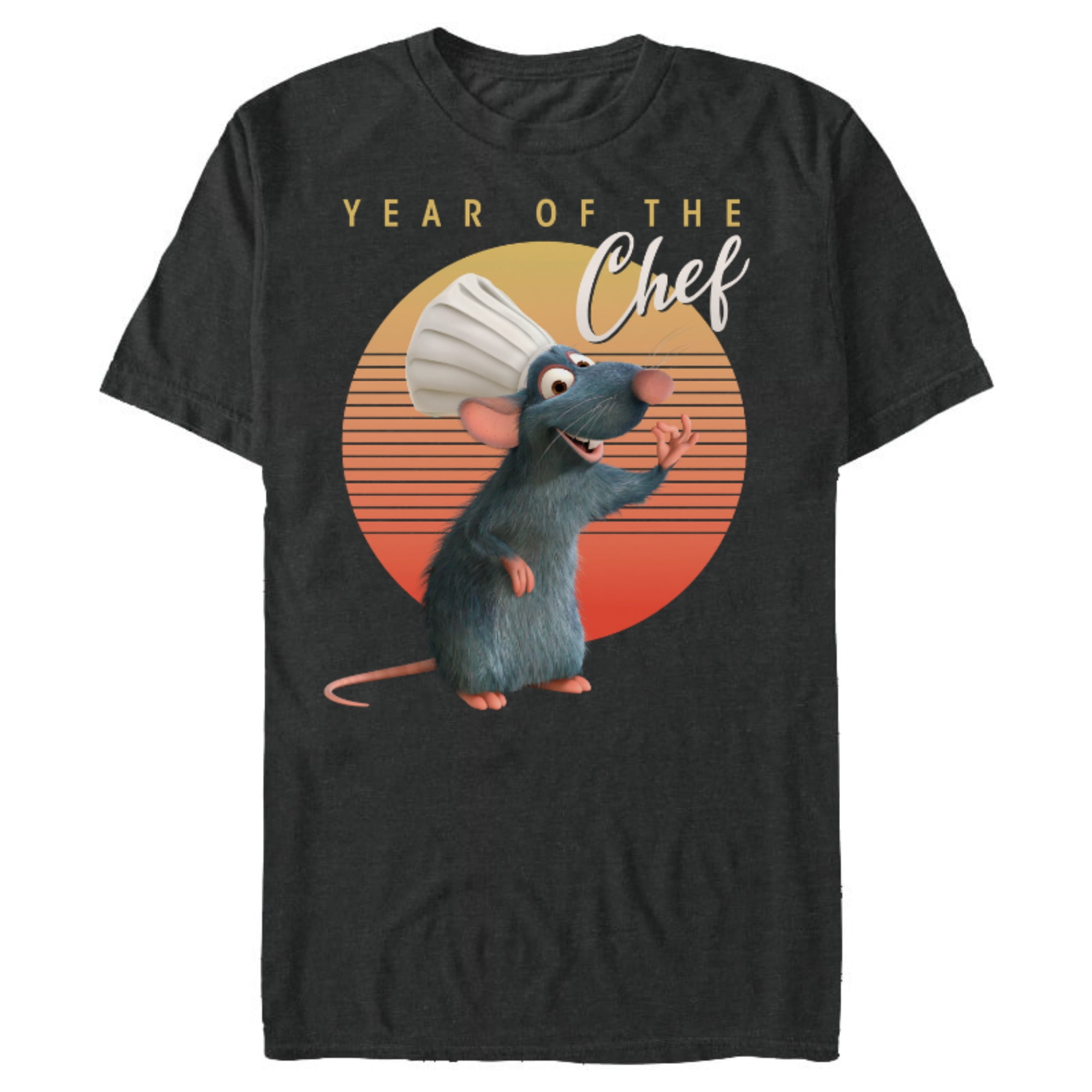 Disney PIXAR Ratatouille Remi Year of the Chef T-Shirt- Short Sleeve ...