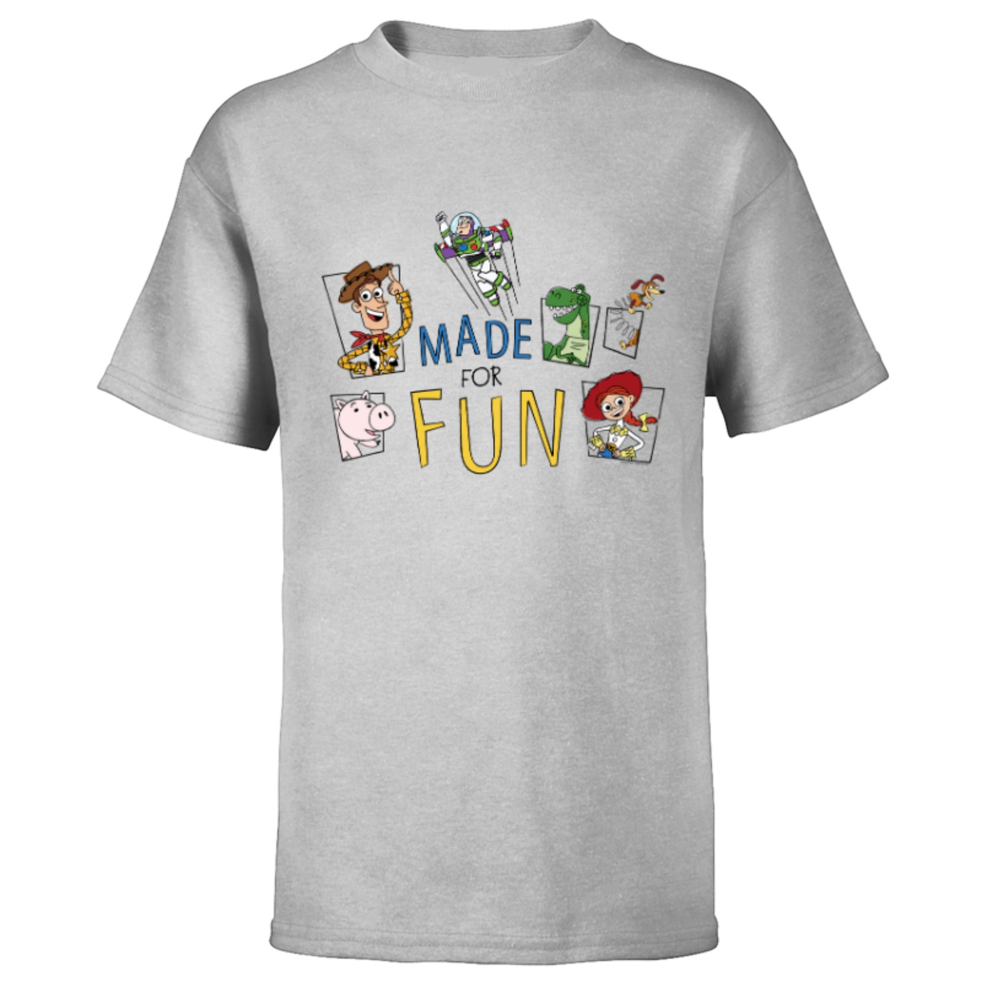 Disney PIXAR Toy Story Crew Made for Fun - Short Sleeve T-Shirt for ...