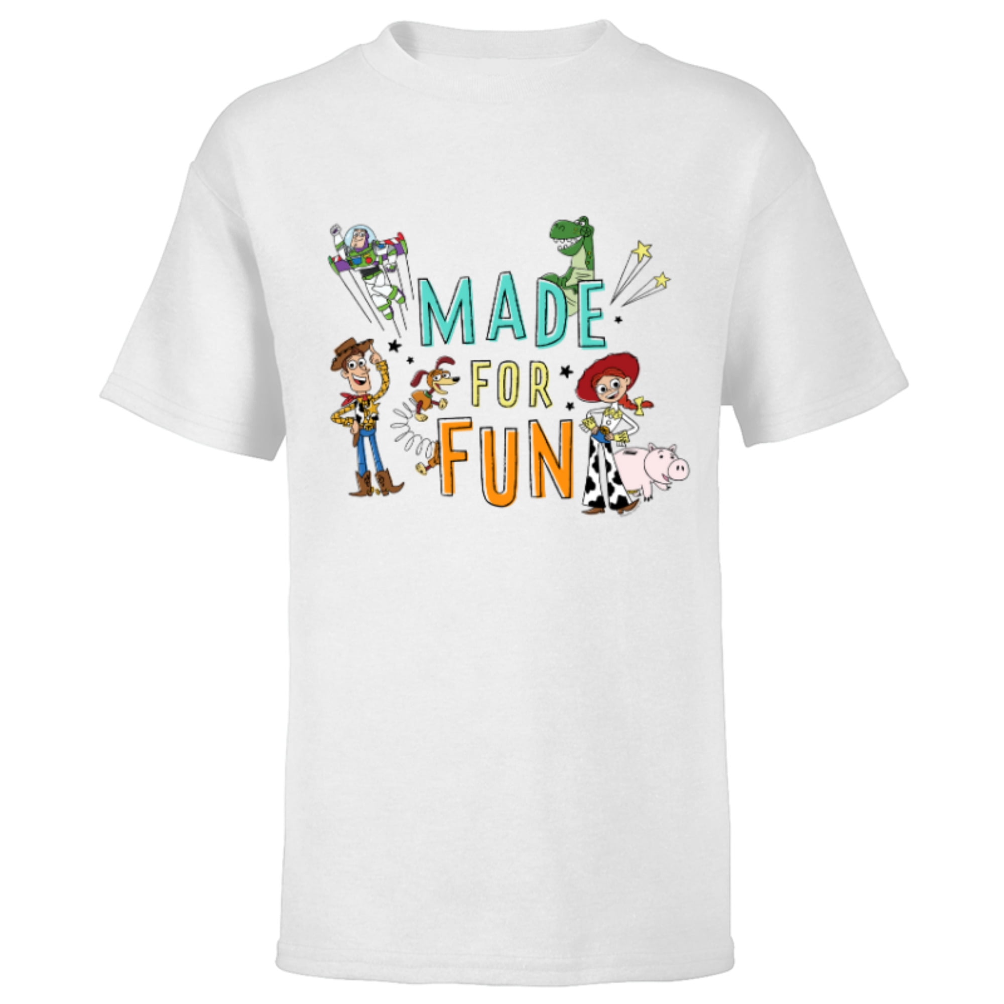 Disney PIXAR Toy Story Crew Made for Fun - Short Sleeve T-Shirt for ...